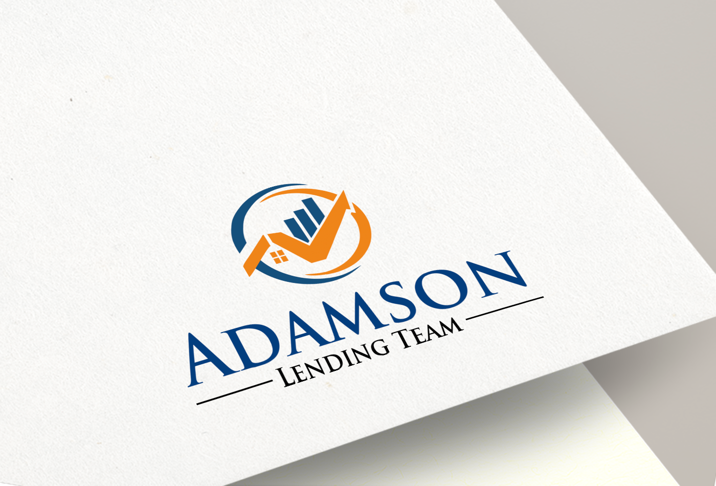 Bold, Serious, Mortgage, Lending Logo Design for Adamson Lending Team ...