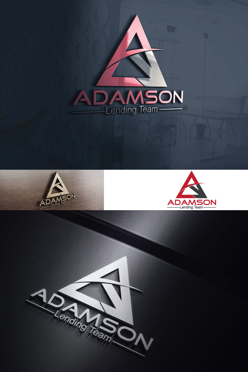 Bold, Serious, Mortgage, Lending Logo Design for Adamson Lending Team ...