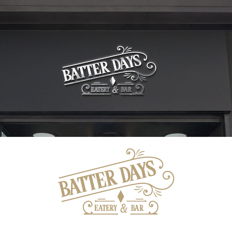 Bold, Traditional, Restaurant and bar Logo Design for Batter Days ...