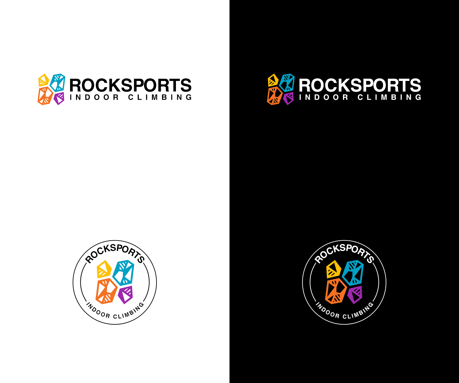 Bold, Personable Logo Design for Rocksports Indoor Climbing by JohnM ...