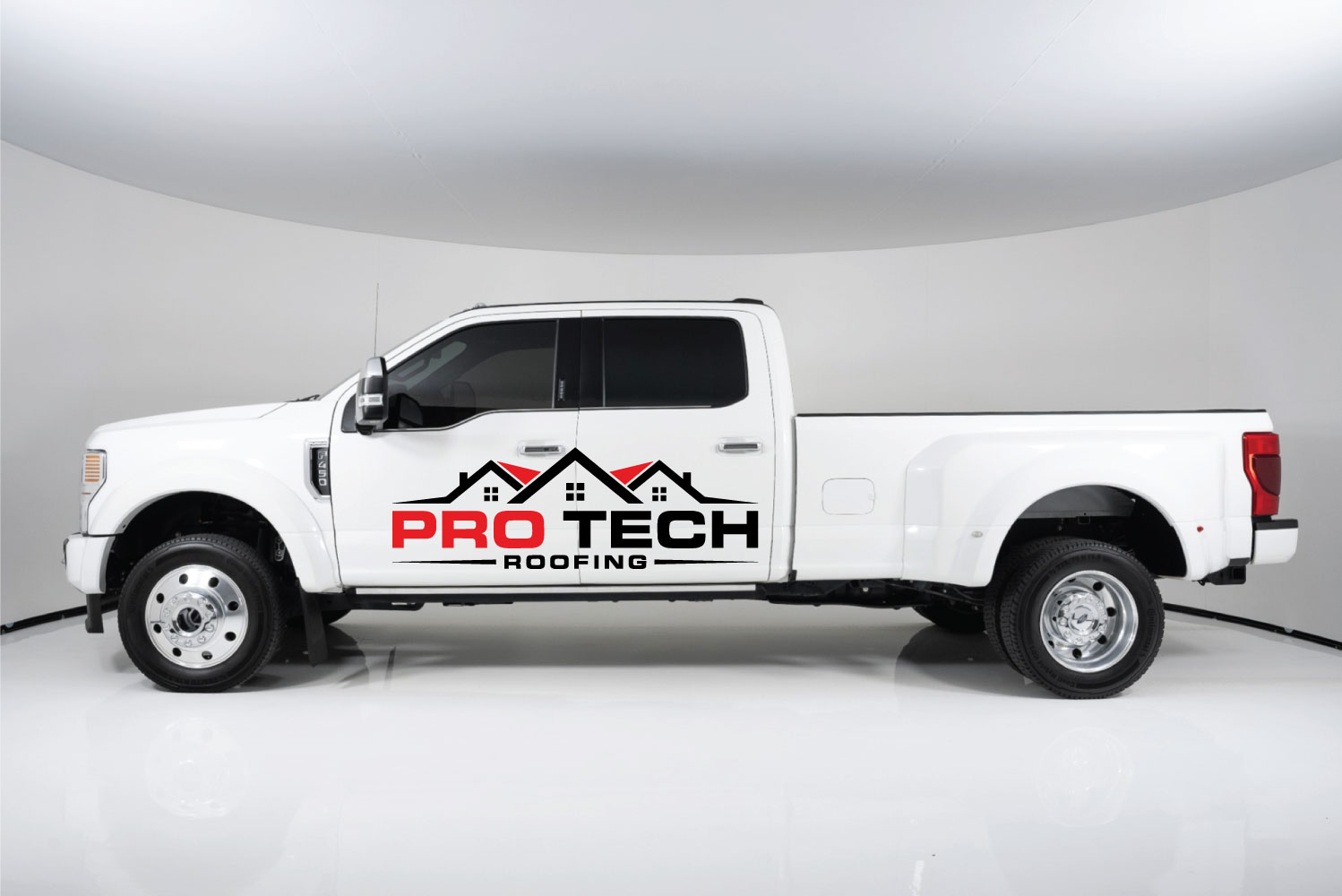Bold, Serious, Roofing Company, residential and commercial construction Car Wrap Design for a ...