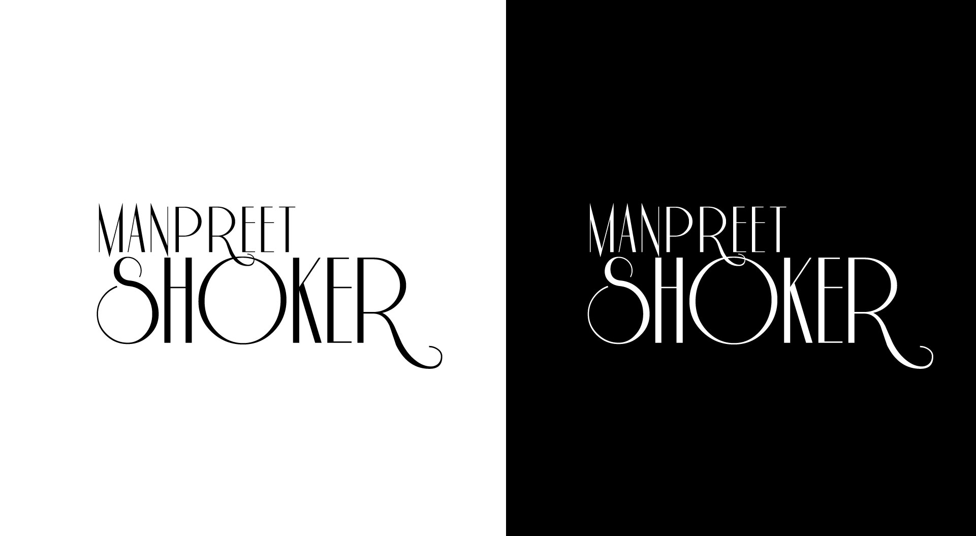 Elegant, Playful, Makeup Logo Design for M Shoker by AH-Design | Design ...
