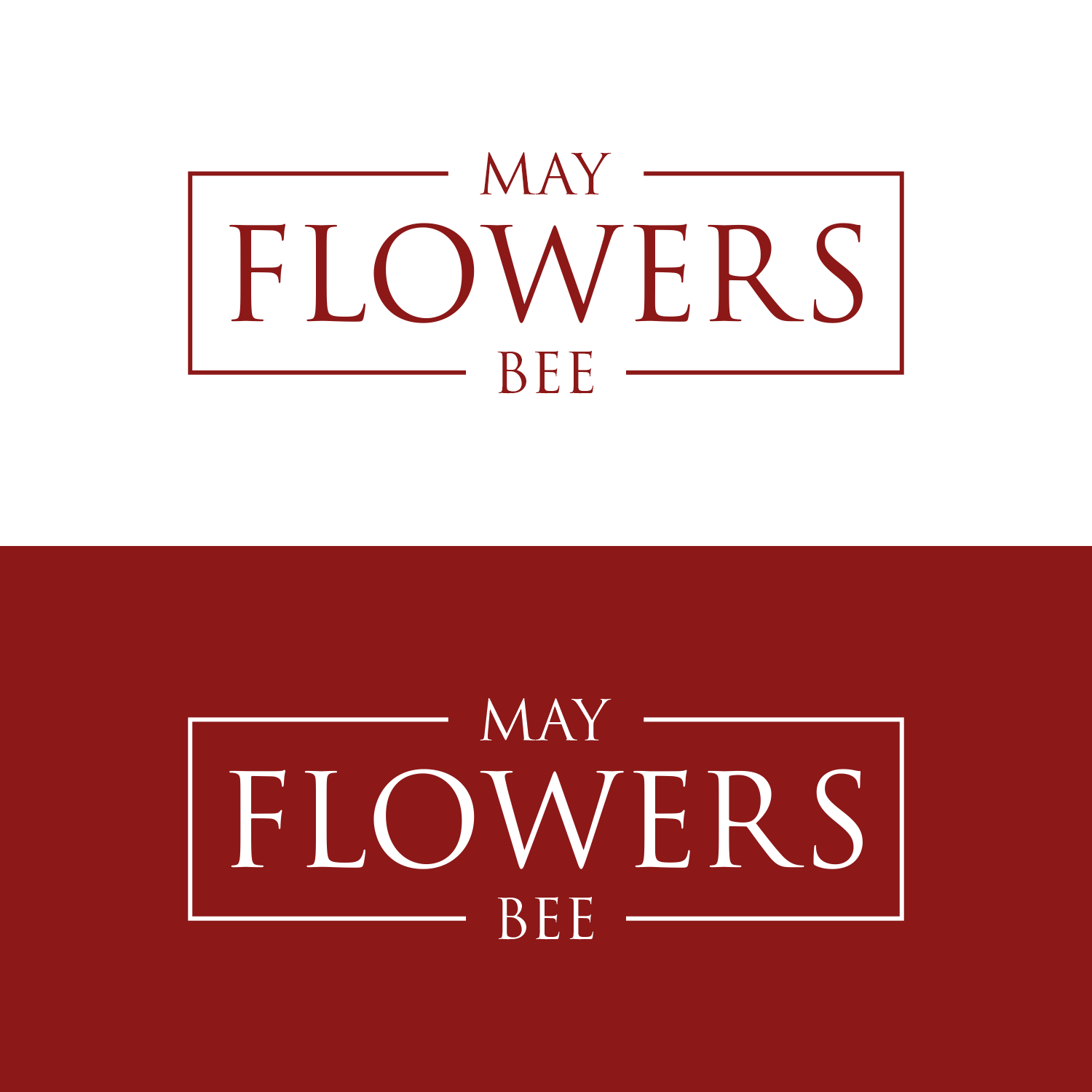 Elegant, Playful Logo Design for May flowers bee (brand name), floral ...