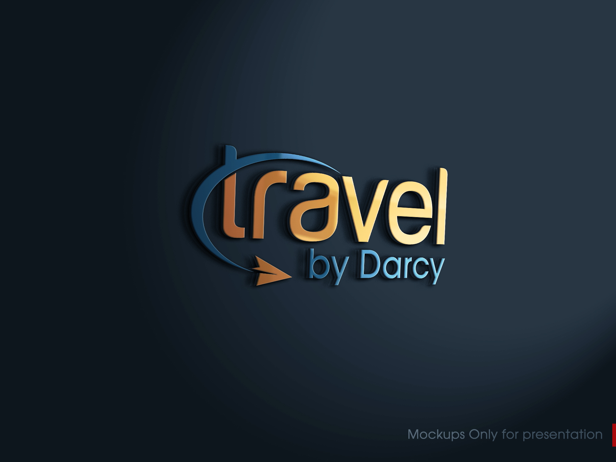Upmarket, Modern, travel agency Logo Design for Travel by Darcy by Mono ...