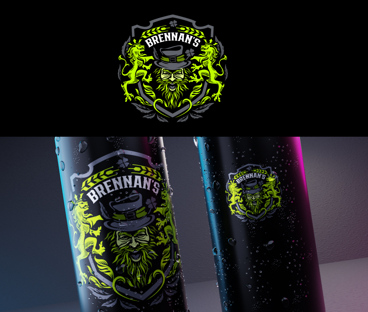 Bold, Traditional, CBD and THC Beverages Logo Design for Brennan's by ...