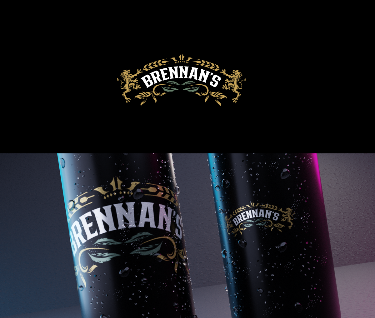 Bold, Traditional, CBD and THC Beverages Logo Design for Brennan's by ...