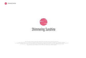 Shimmering Sunshine Logo | 75 Logo Designs for Shimmering Sunshine