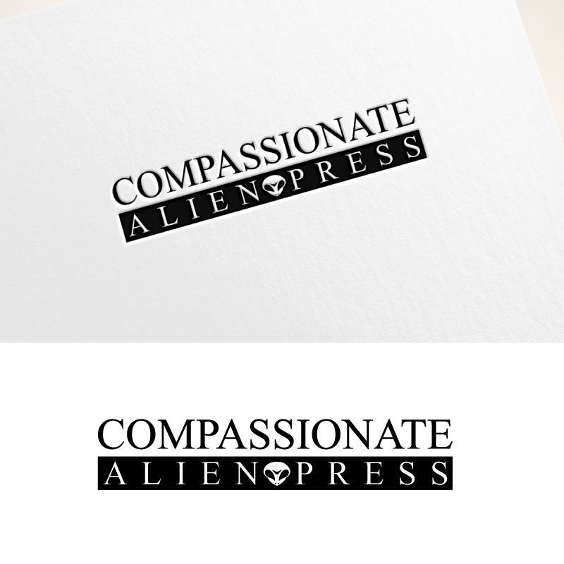 Upmarket, Modern, Publishing Logo Design for Compassionate Alien Press ...