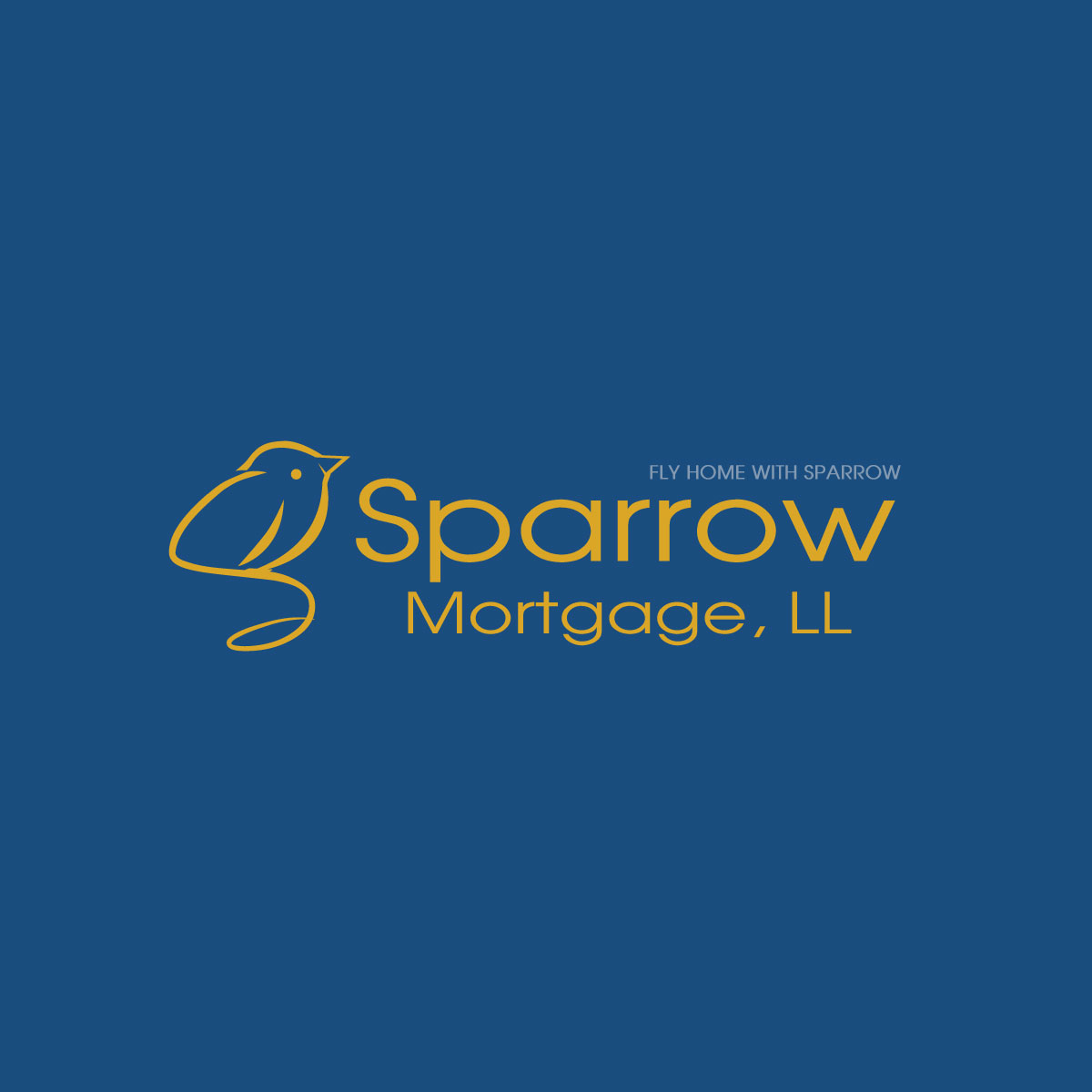 Modern, Professional Logo Design for Fly Home with Sparrow by ...