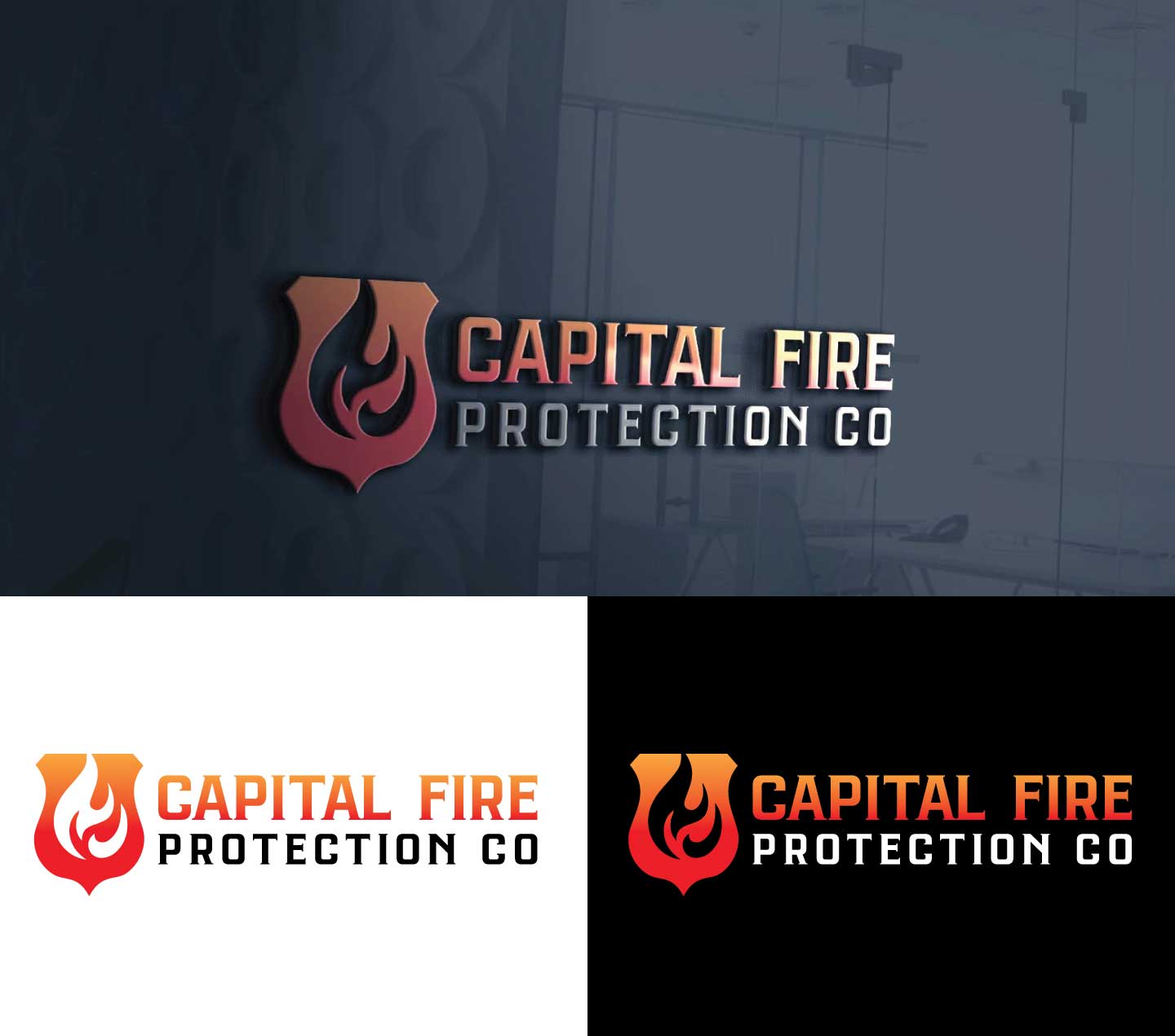 Professional, Serious Logo Design for Capital Fire Protection Co ...