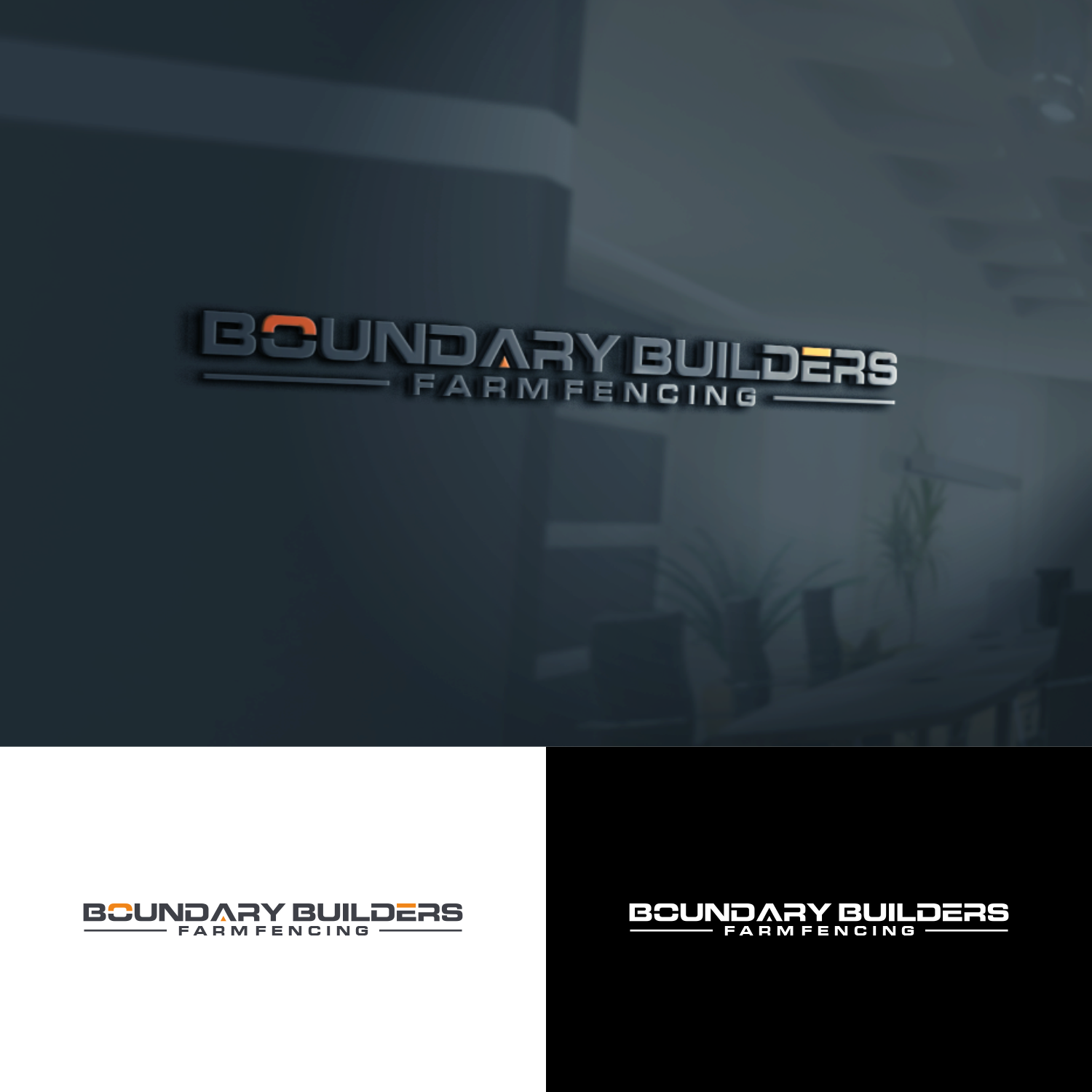 Serious, Bold, Agriculture Logo Design for Boundary Builders Farm ...