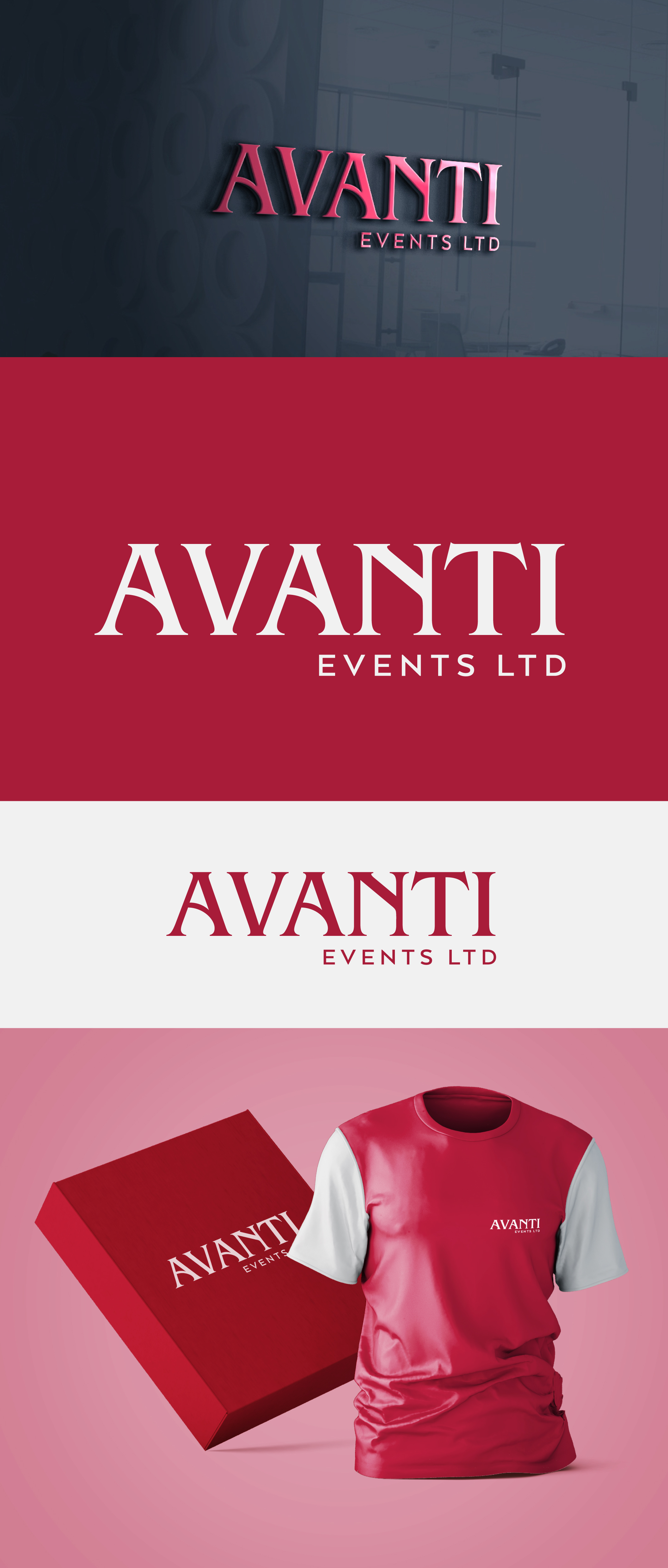 Logo Design for Avanti Events Ltd. by samphix | Design #31910389