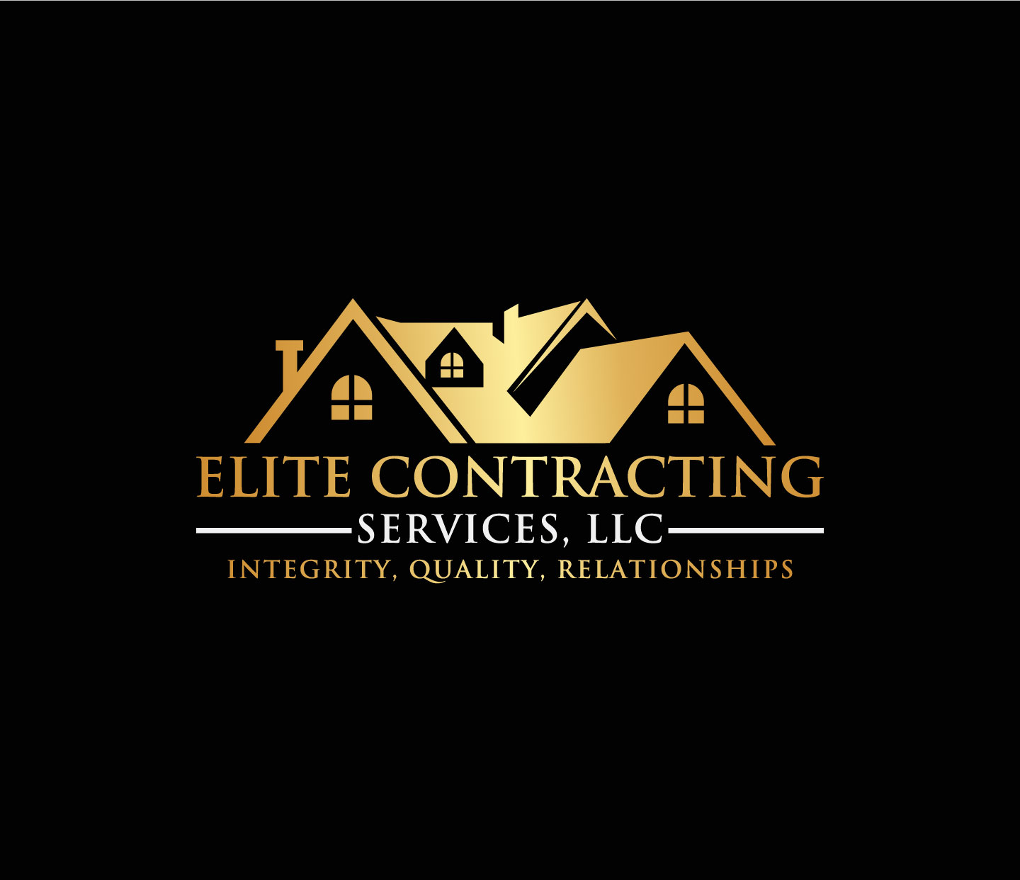 Elegant, Playful Logo Design for Elite Contracting Services, LLC ...