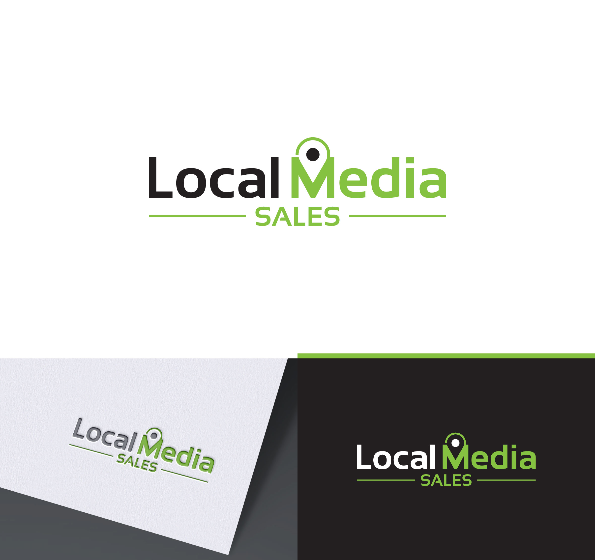 Logo Design for Local Media Sales by ecorokerz | Design #31904375