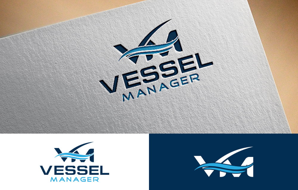 Modern, Upmarket Logo Design for Vessel manager by MK Creative design ...