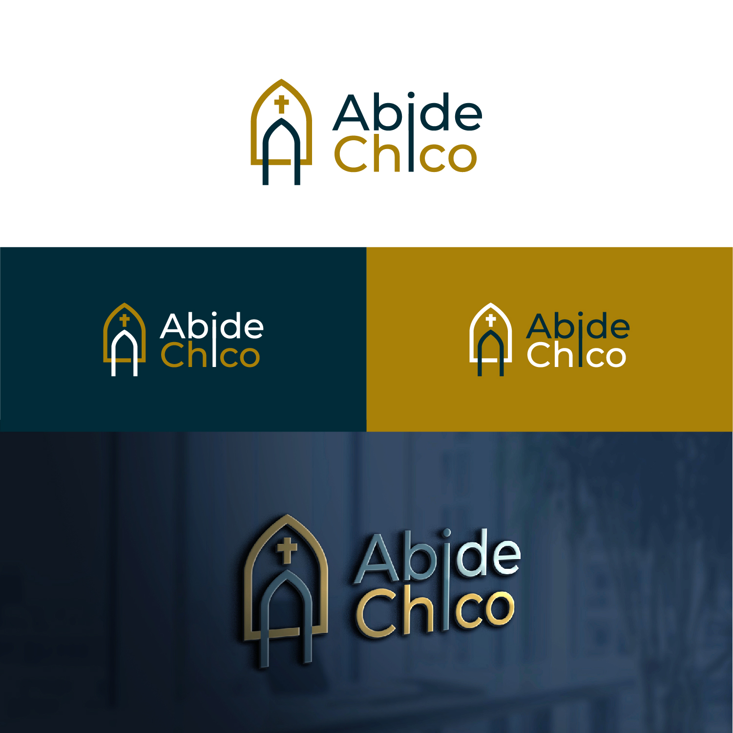 Logo Design for Probably just "Abide" or "Abide Church", or "Abide ...