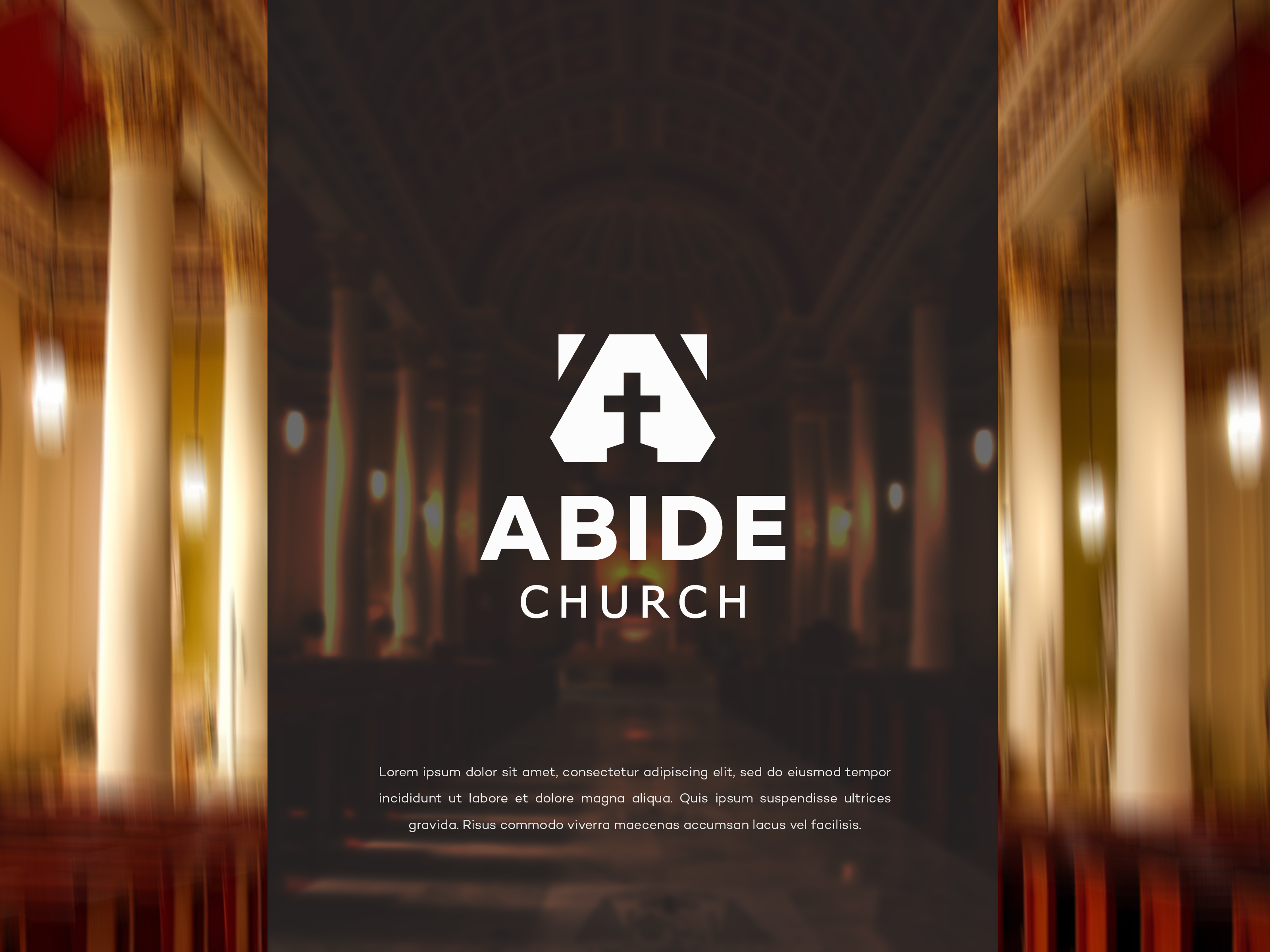 Logo Design for Probably just "Abide" or "Abide Church", or "Abide ...