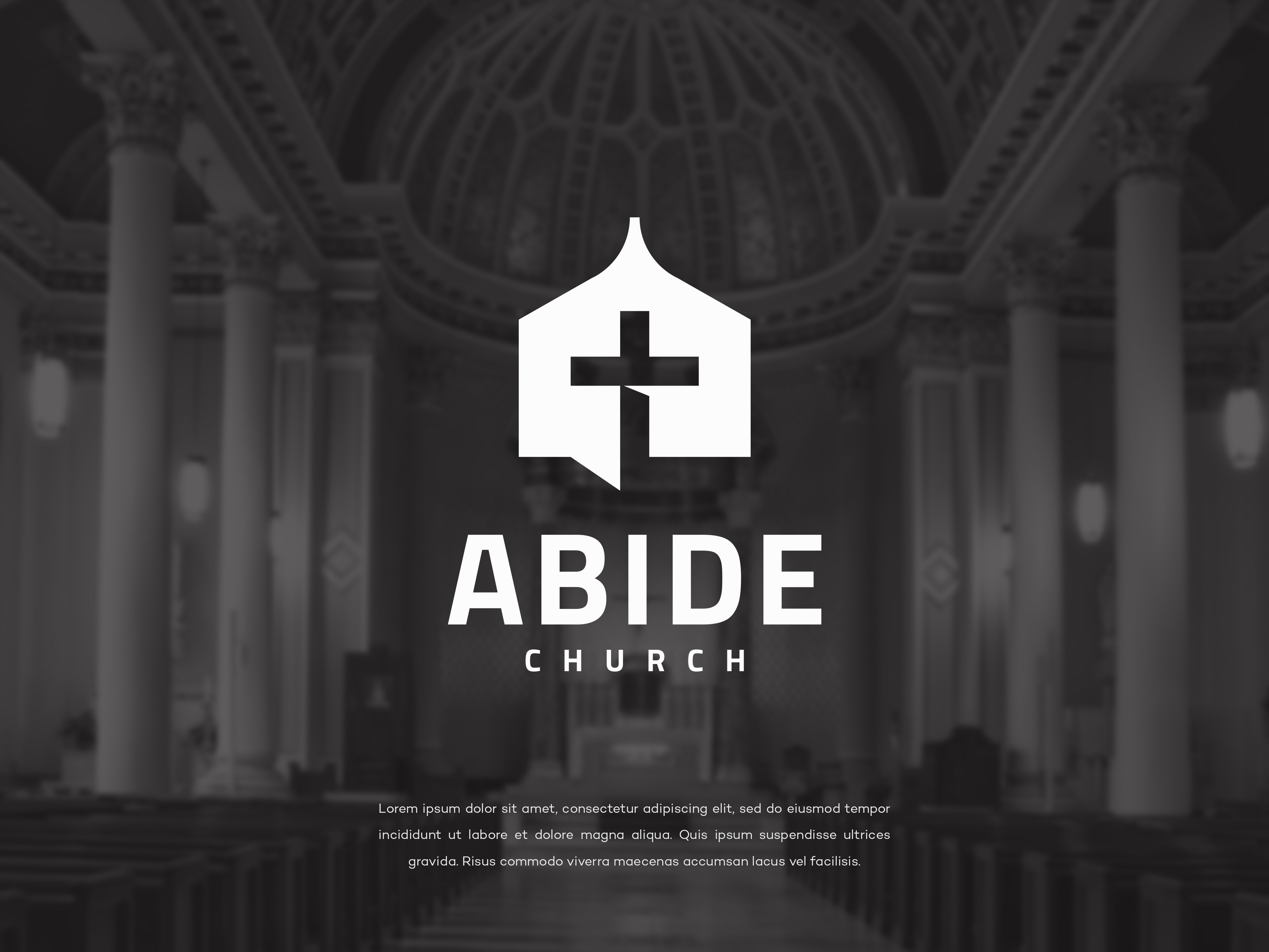 Logo Design for Probably just "Abide" or "Abide Church", or "Abide ...
