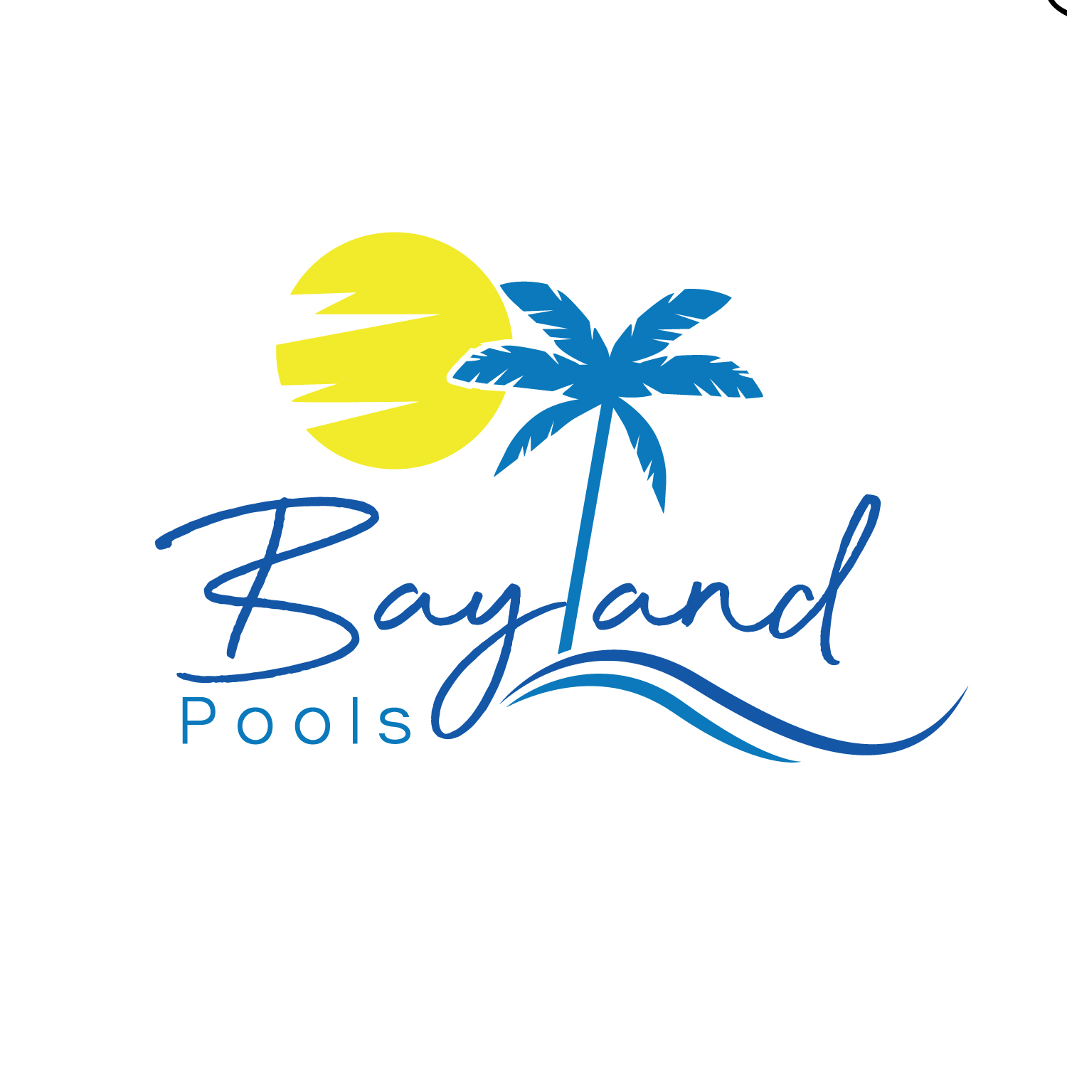 Colorful, Elegant, Backyard Pools Logo Design for Bayland Pools by ...