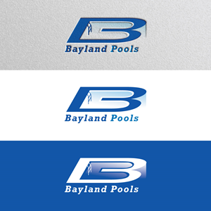 Colorful, Elegant, Backyard Pools Logo Design for Bayland Pools by ...