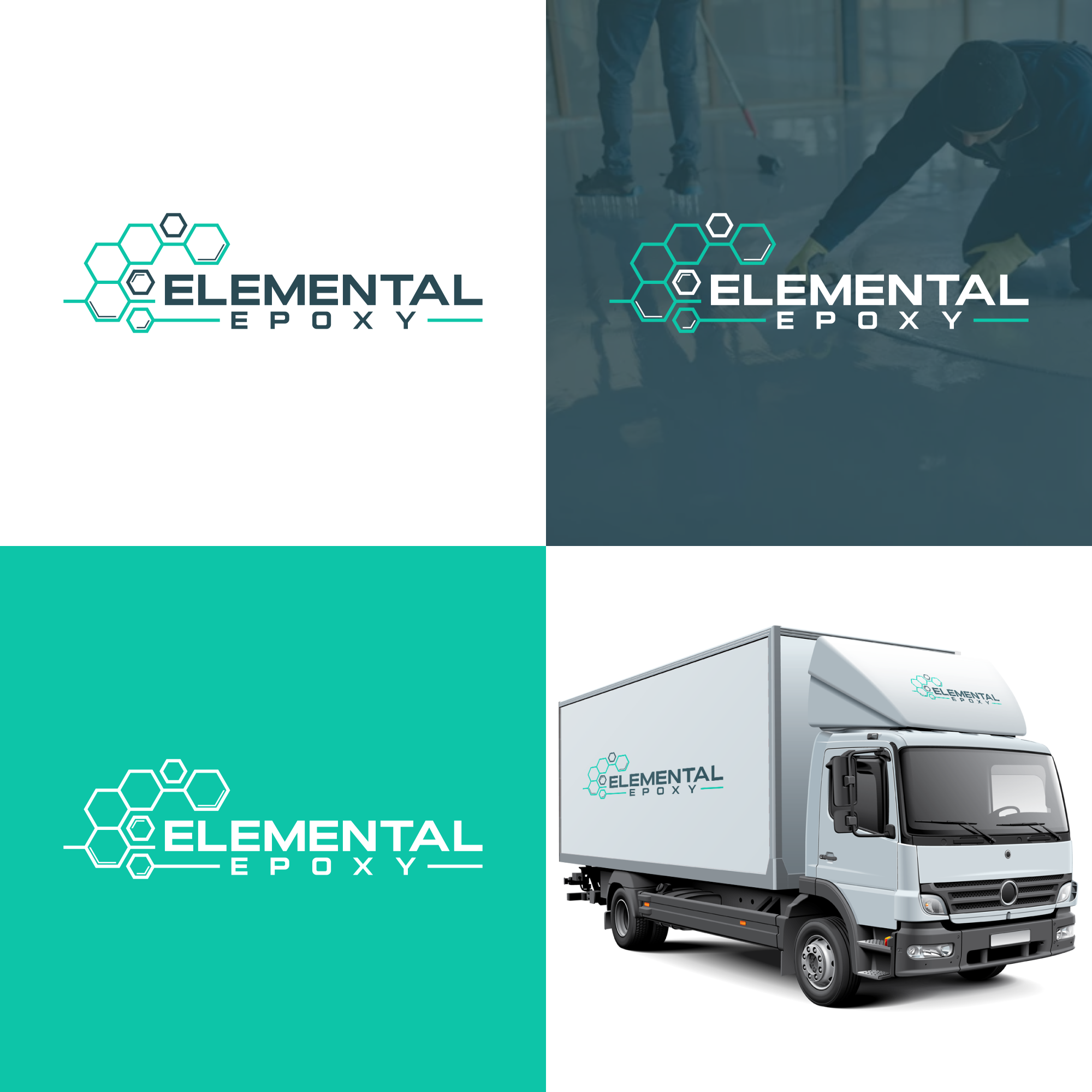 Playful, Bold, Polished Concrete and Epoxy Flooring Logo Design for ...