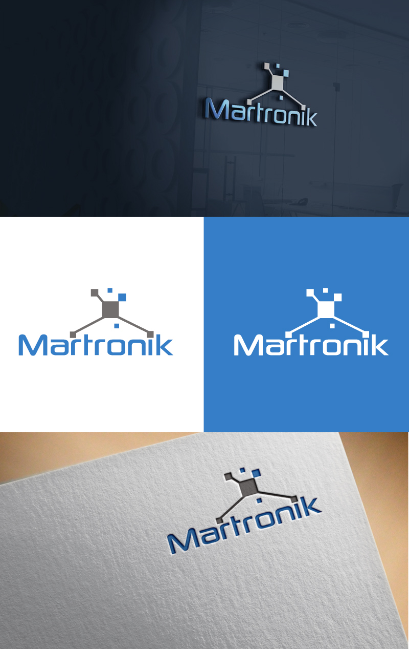 Elegant, Playful, Electronics Logo Design for Martronik by mindsetup55 ...