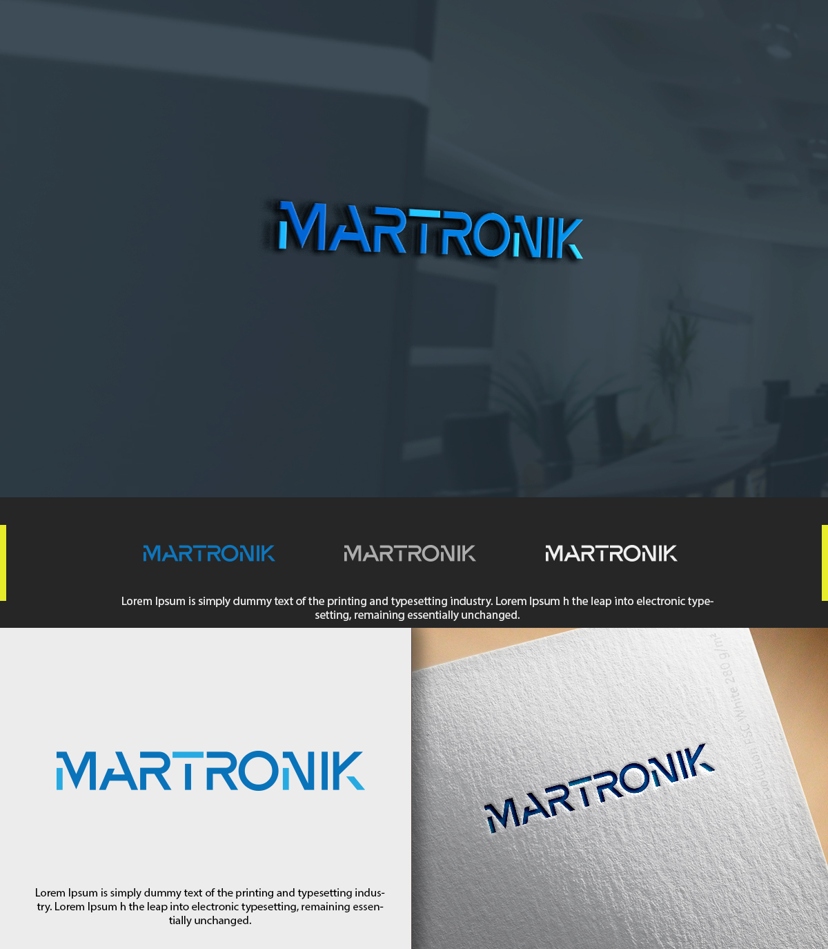 Elegant, Playful, Electronics Logo Design for Martronik by fasi 2 ...