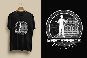 Masterpiece Tile Works | 26 T-shirt Designs for a business in United States