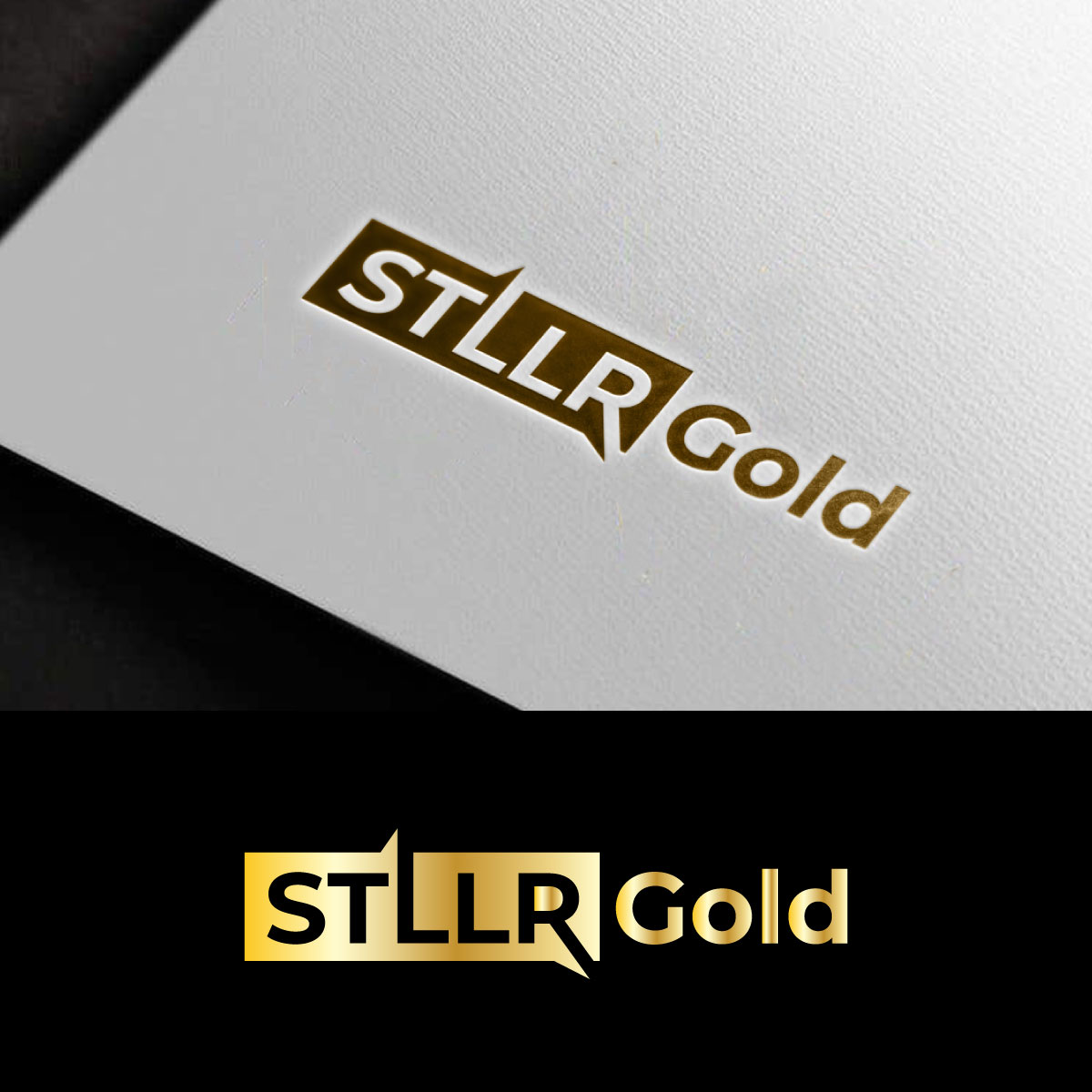 Elegant, Playful, Modern Logo Design for STLLR Gold by henrick808 ...