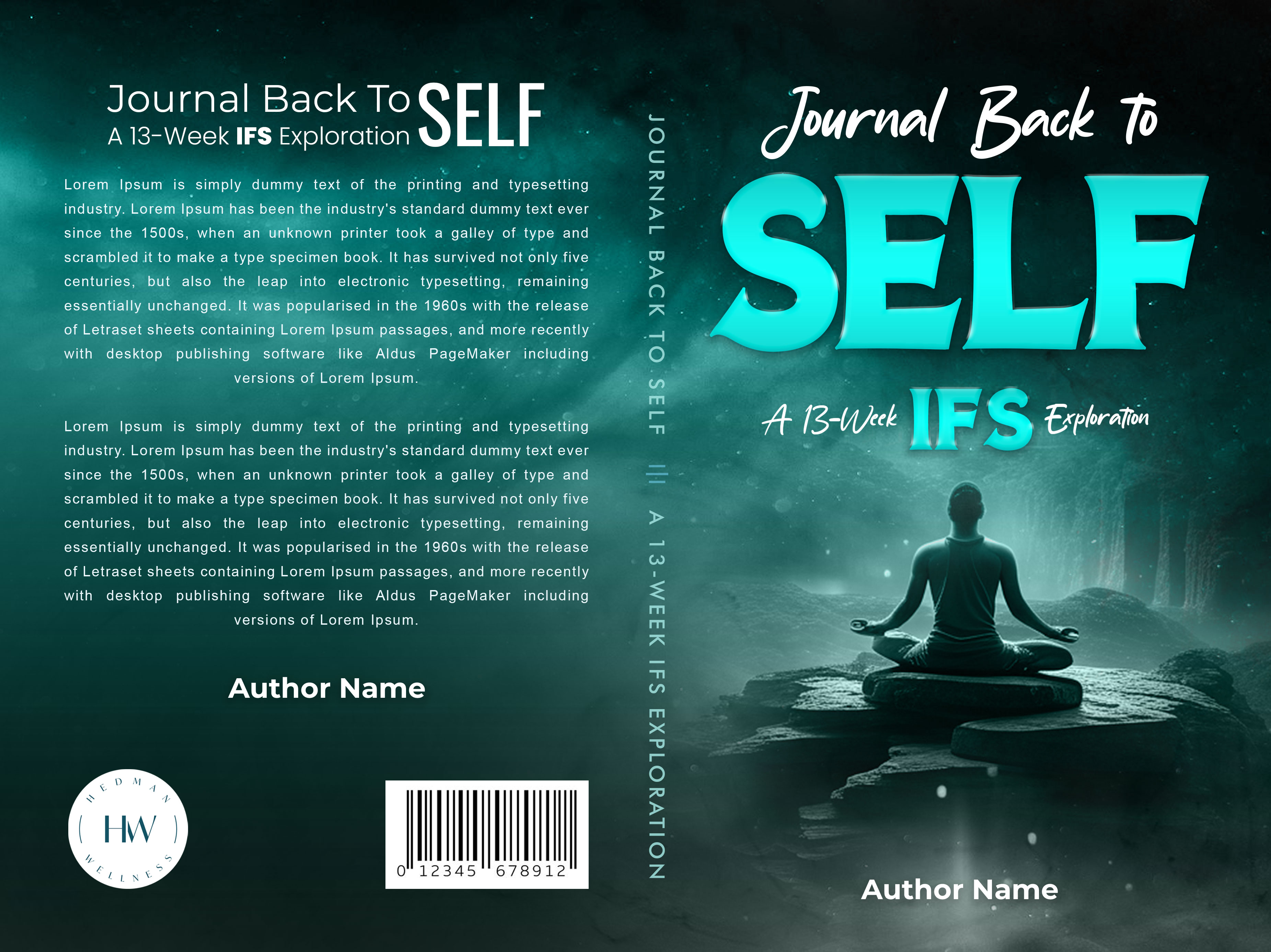 Personable, Elegant, Mental health. Wellness Book Cover Design for a ...