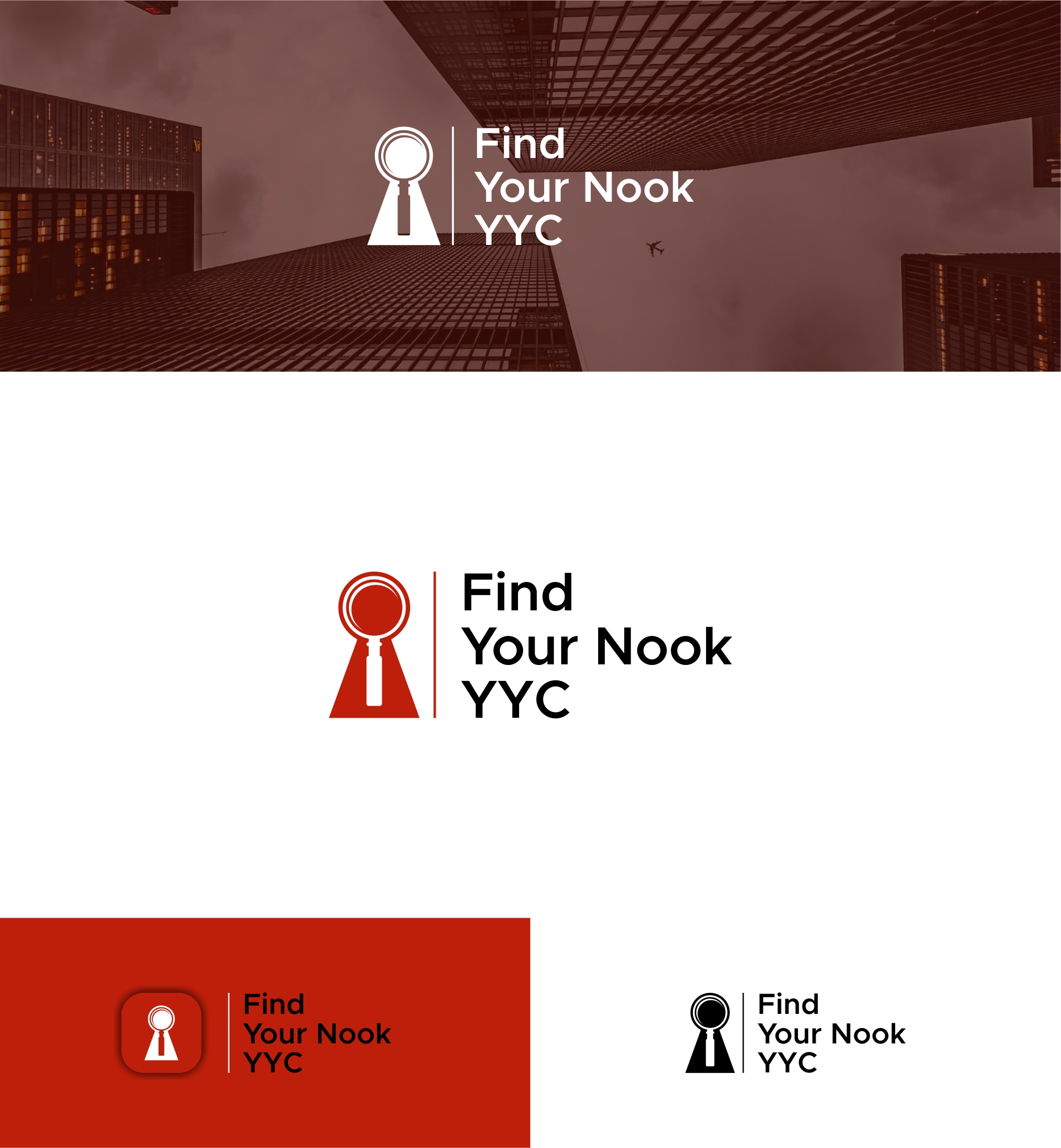 Logo Design for Find Your Nook YYC by domaa studio | Design #31939974