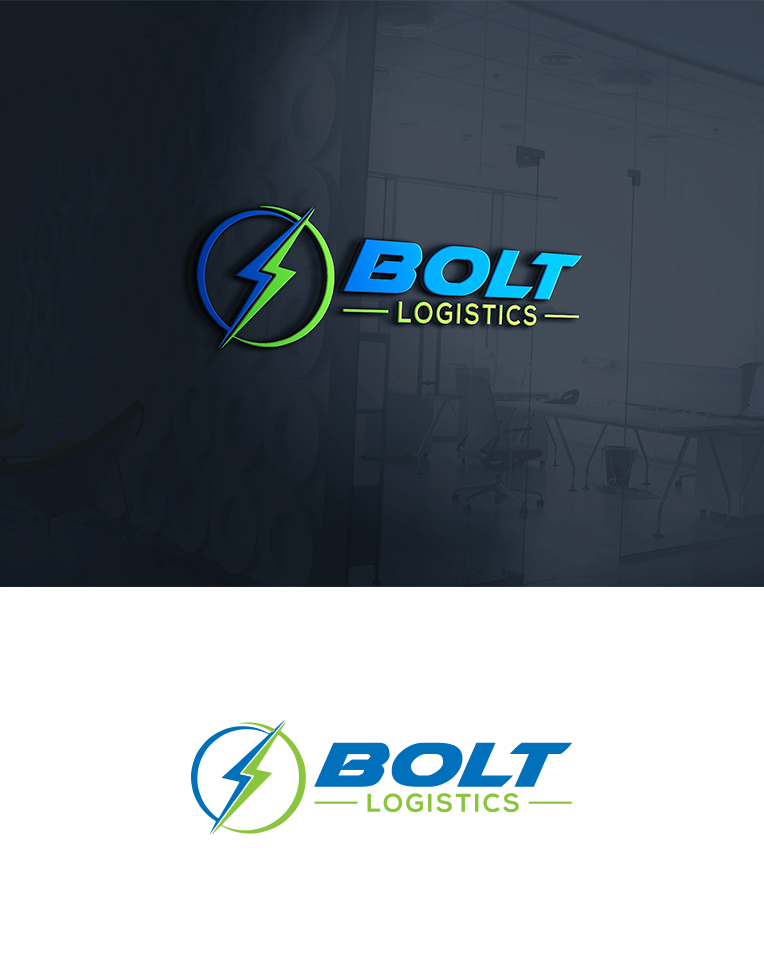 Logo Design for Bolt Logistics. Maybe some space for a slogan (not yet ...