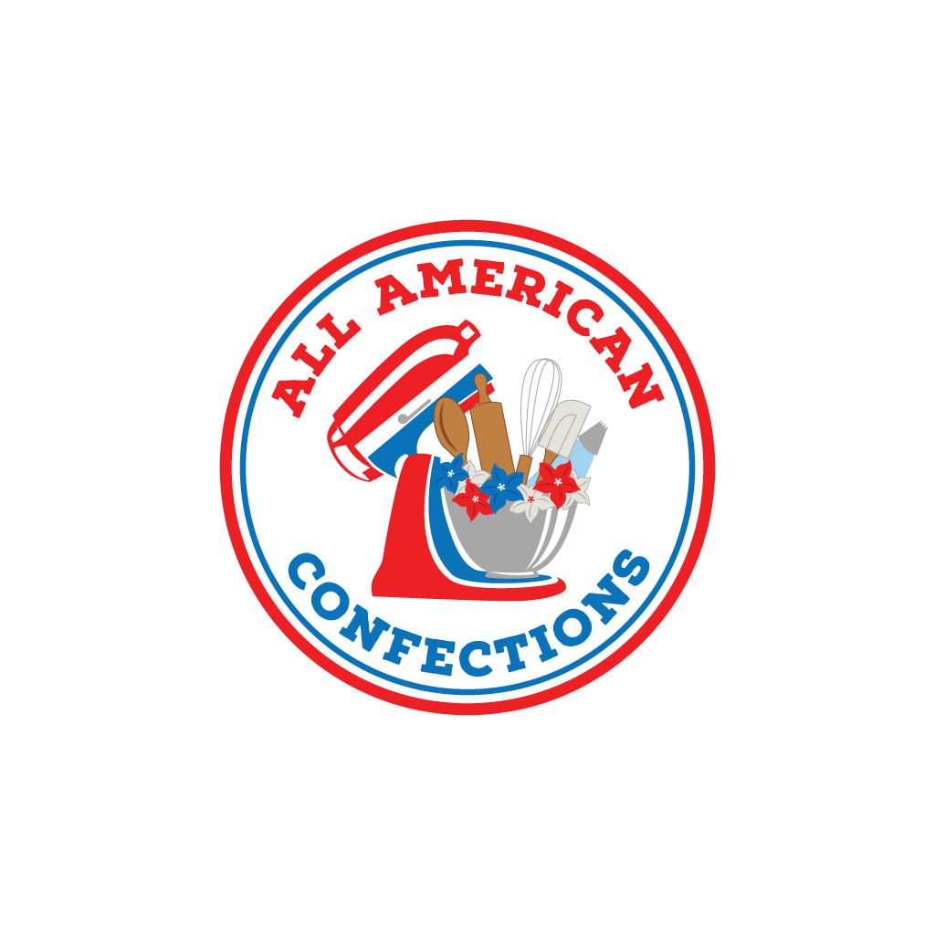 Logo Design for All American Confections by JohnnyCactus | Design #32090041