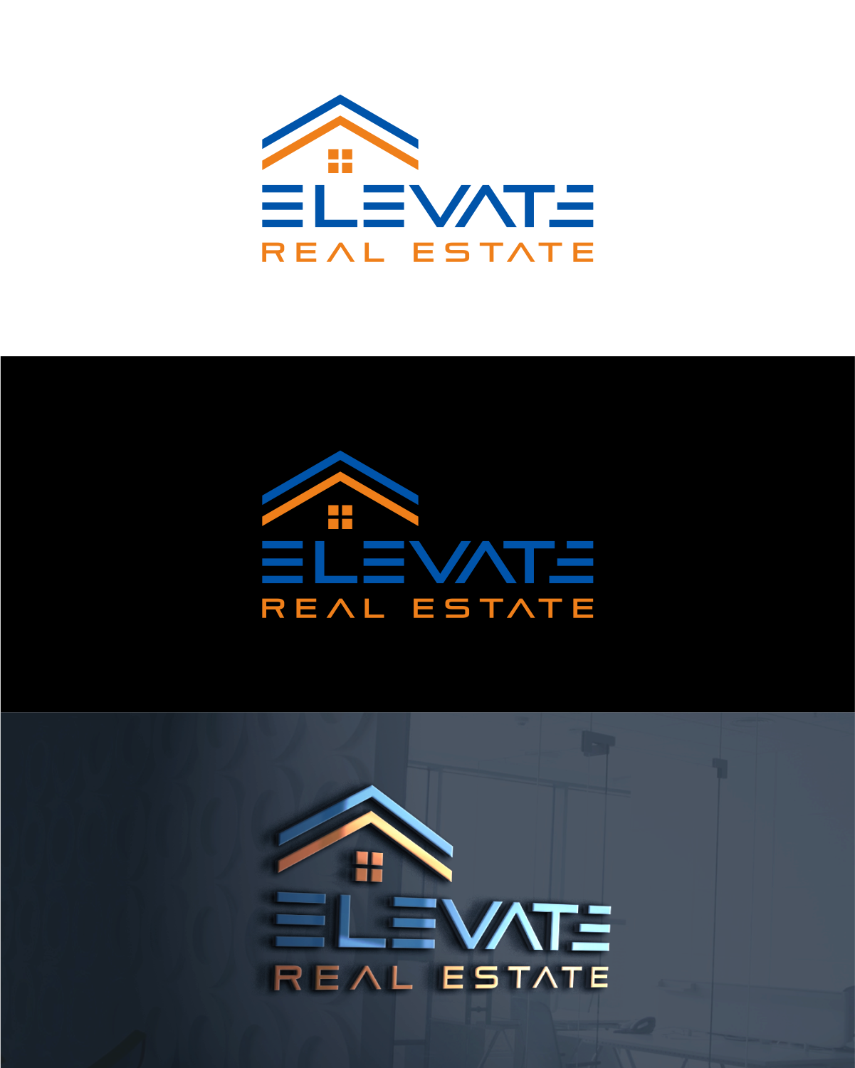Serious, Professional, Real estate Logo Design for Elevate Real Estate ...