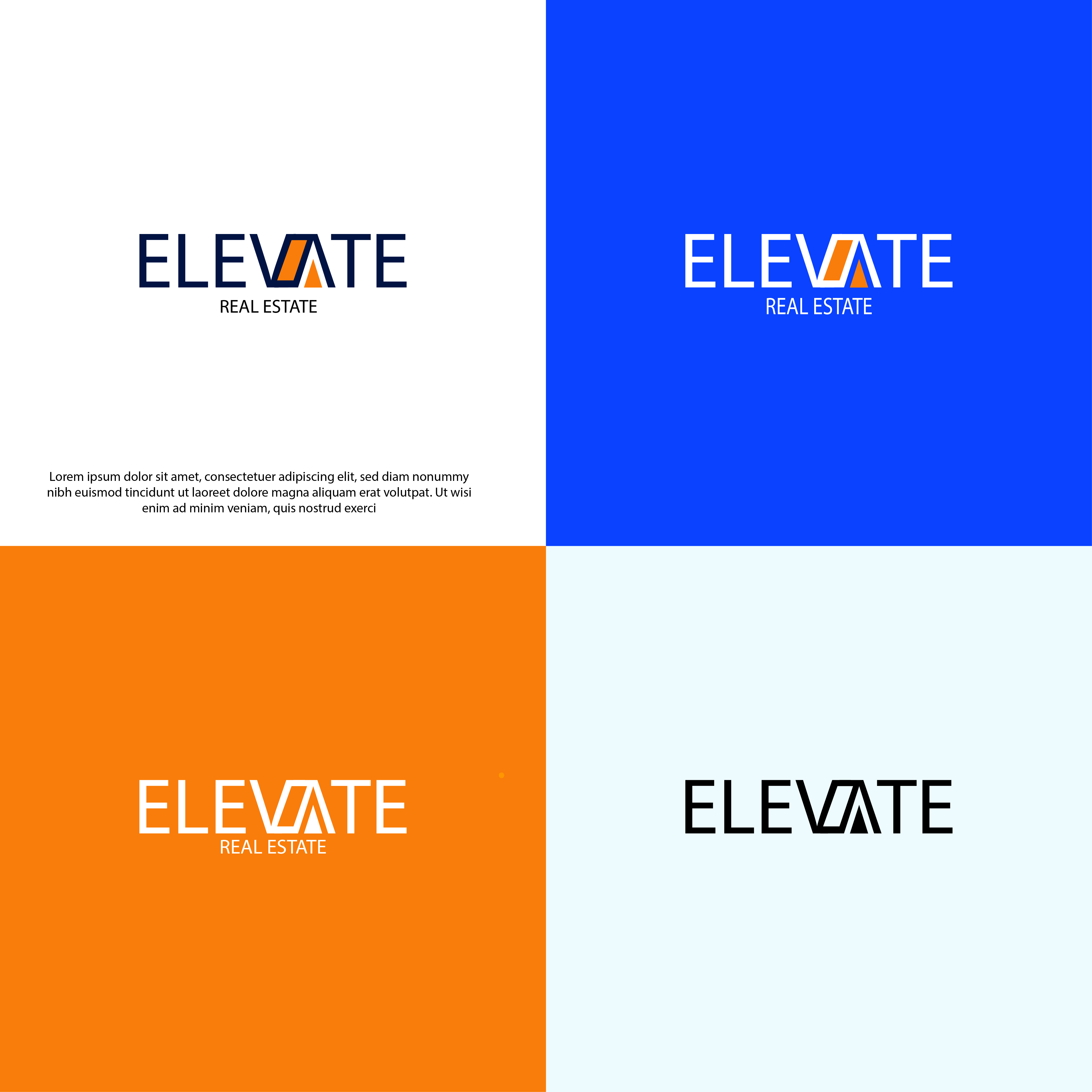 Serious, Professional, Real estate Logo Design for Elevate Real Estate ...