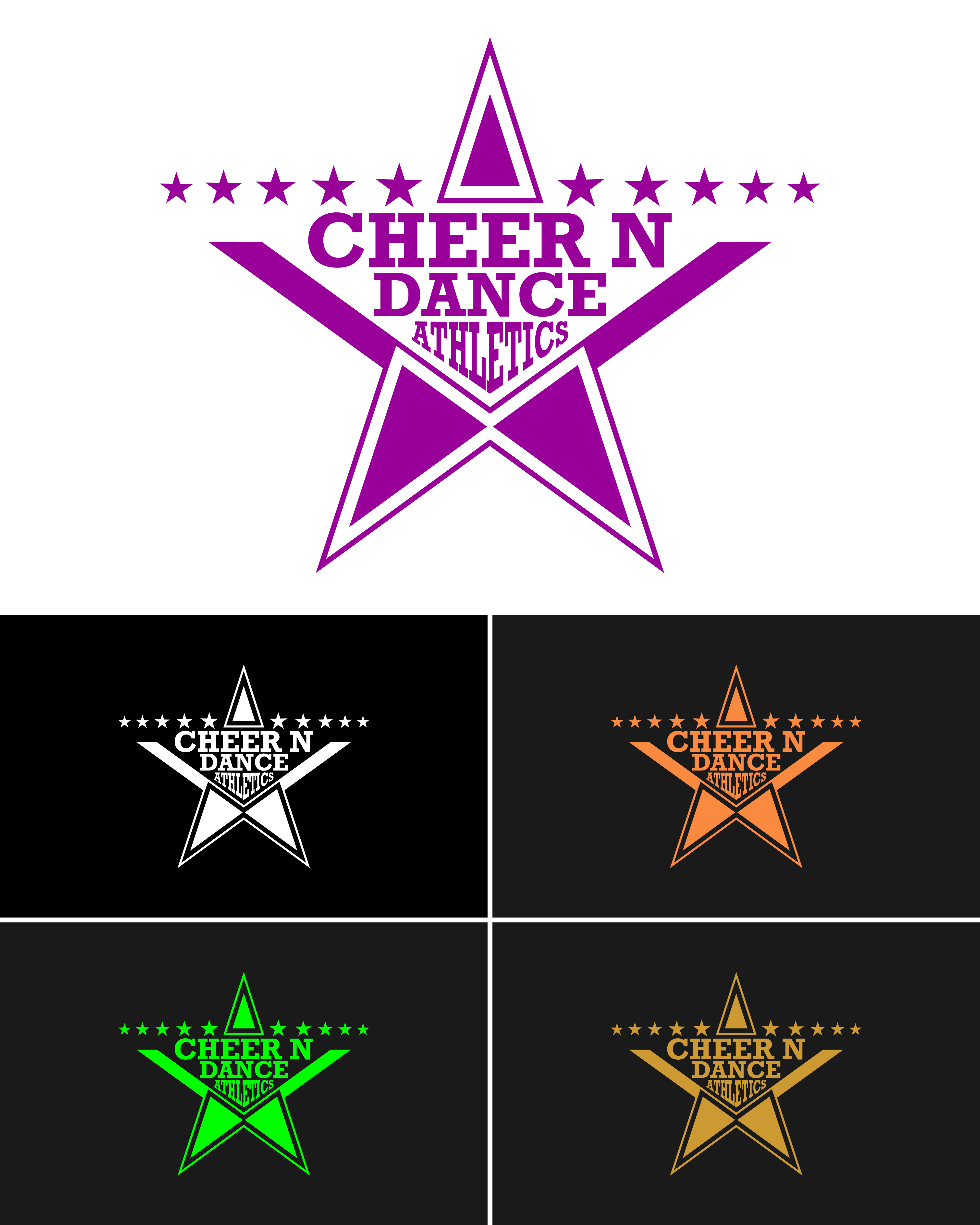 Elegant, Playful, Cheerleading/sports Logo Design for "Cheer N Dance ...
