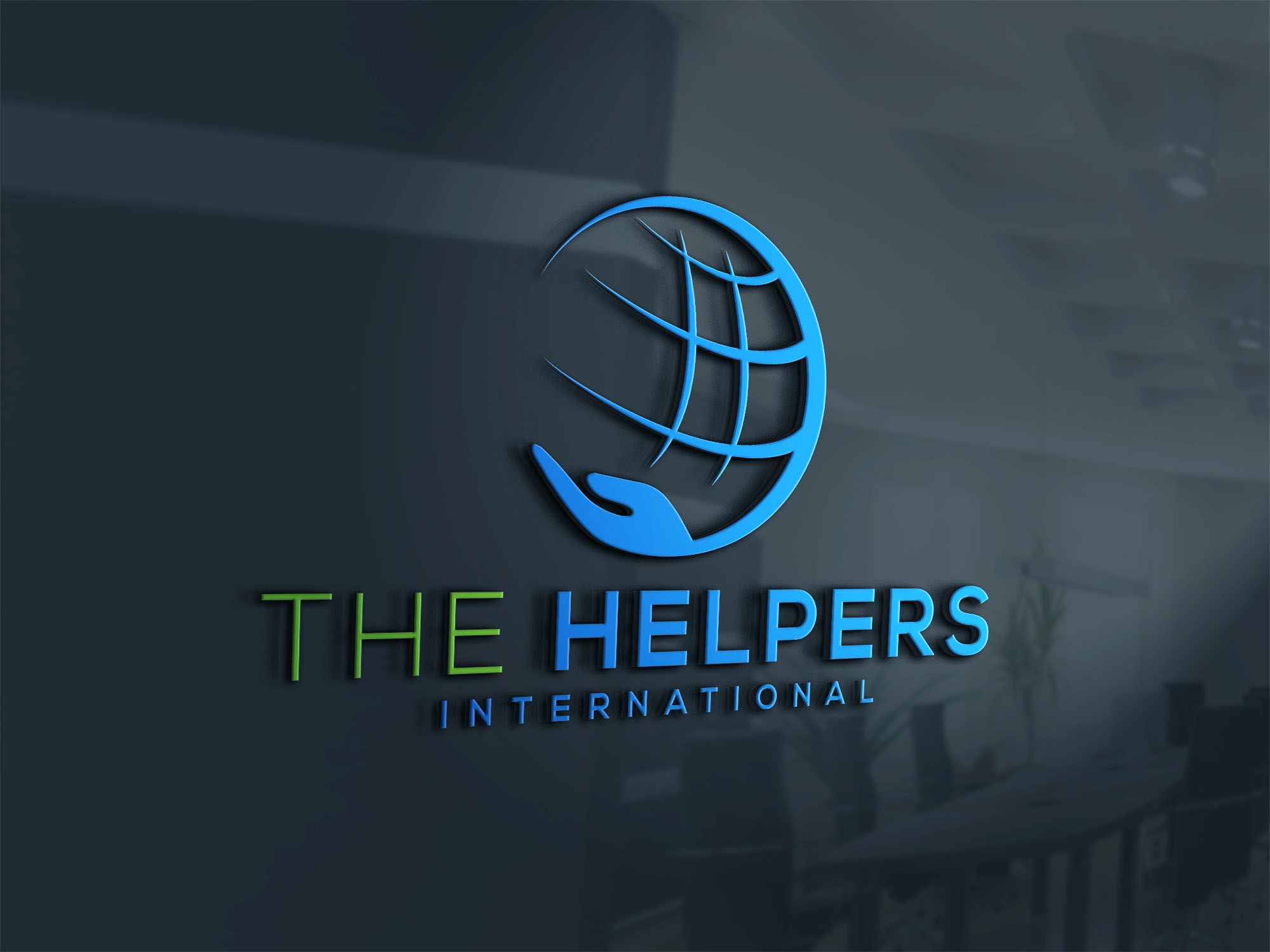 Logo Design for The Helpers International by AFSAN | Design #31950348