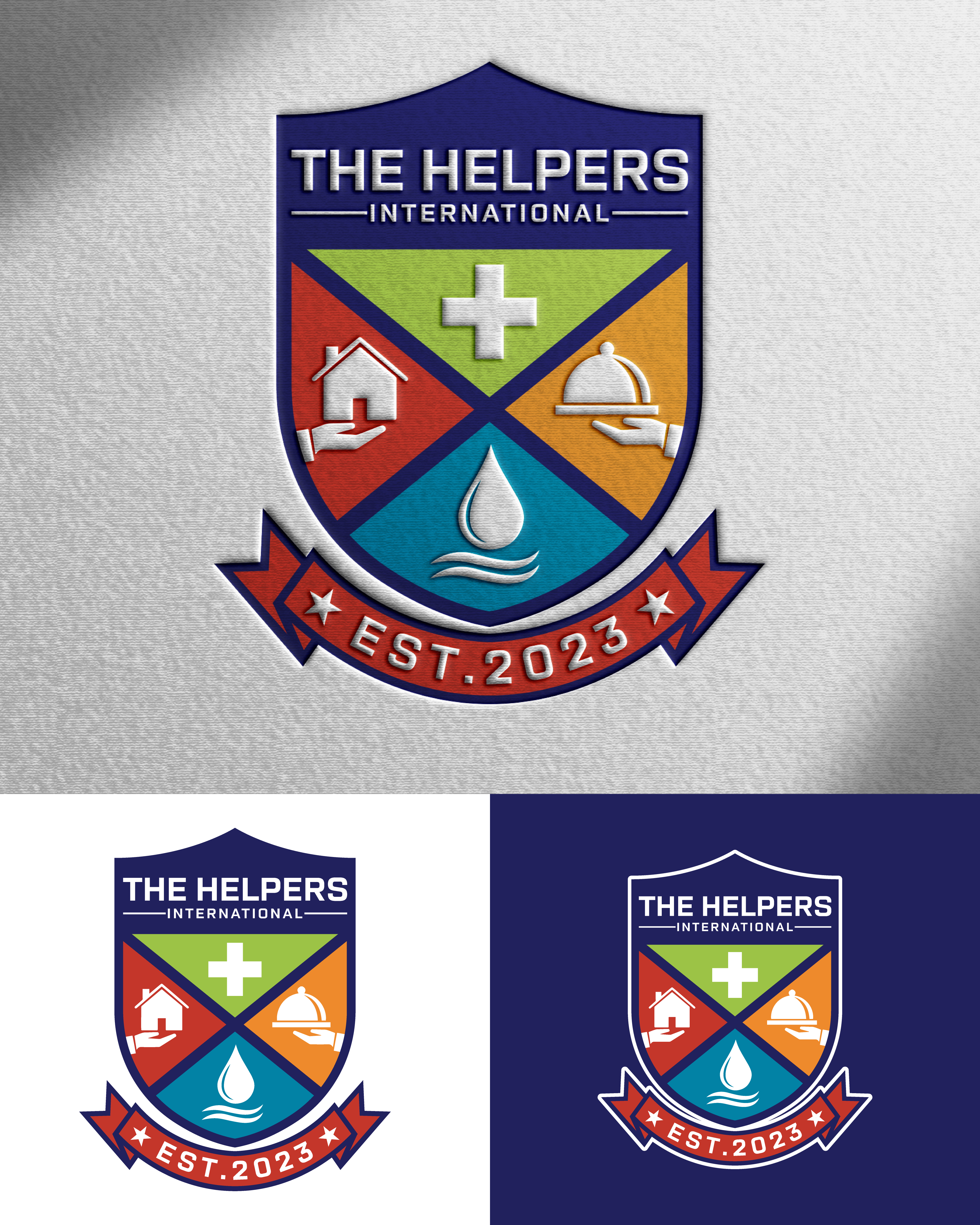 Logo Design for The Helpers International by rohulamin007 | Design ...