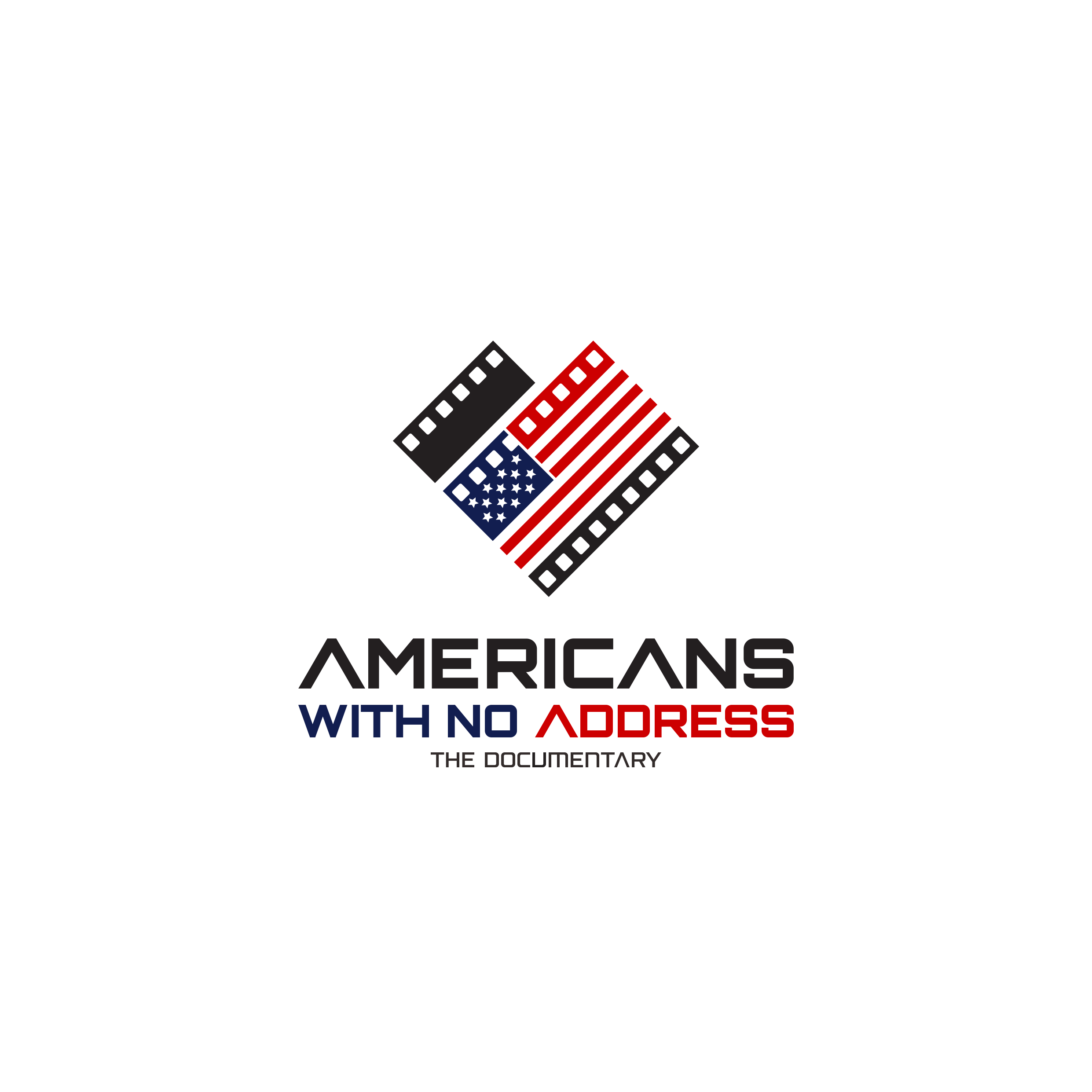 Bold, Modern, Film. Logo Design for Americans With No Address by ...