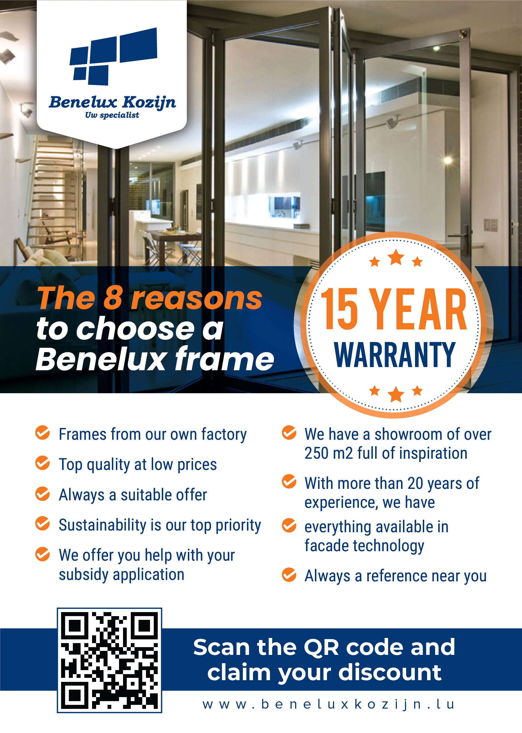 Serious, Modern, Aluminium and PVC windows Flyer Design for a Company ...