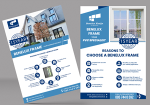 A5 Flyer Aluminium & PVC Windows | 68 Flyer Designs for a business in ...