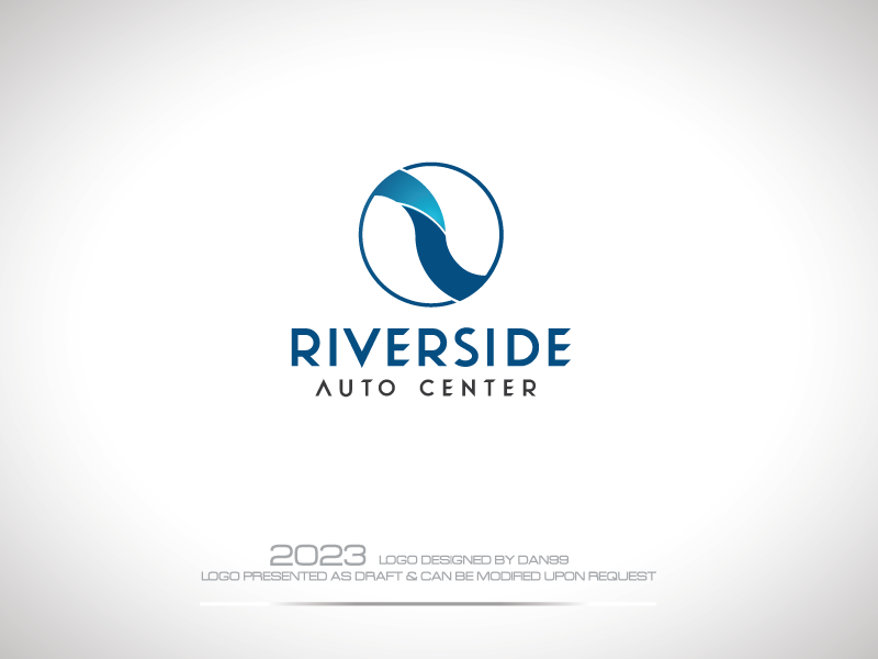 Logo Design for Riverside Auto Center by dan99 | Design #31956411