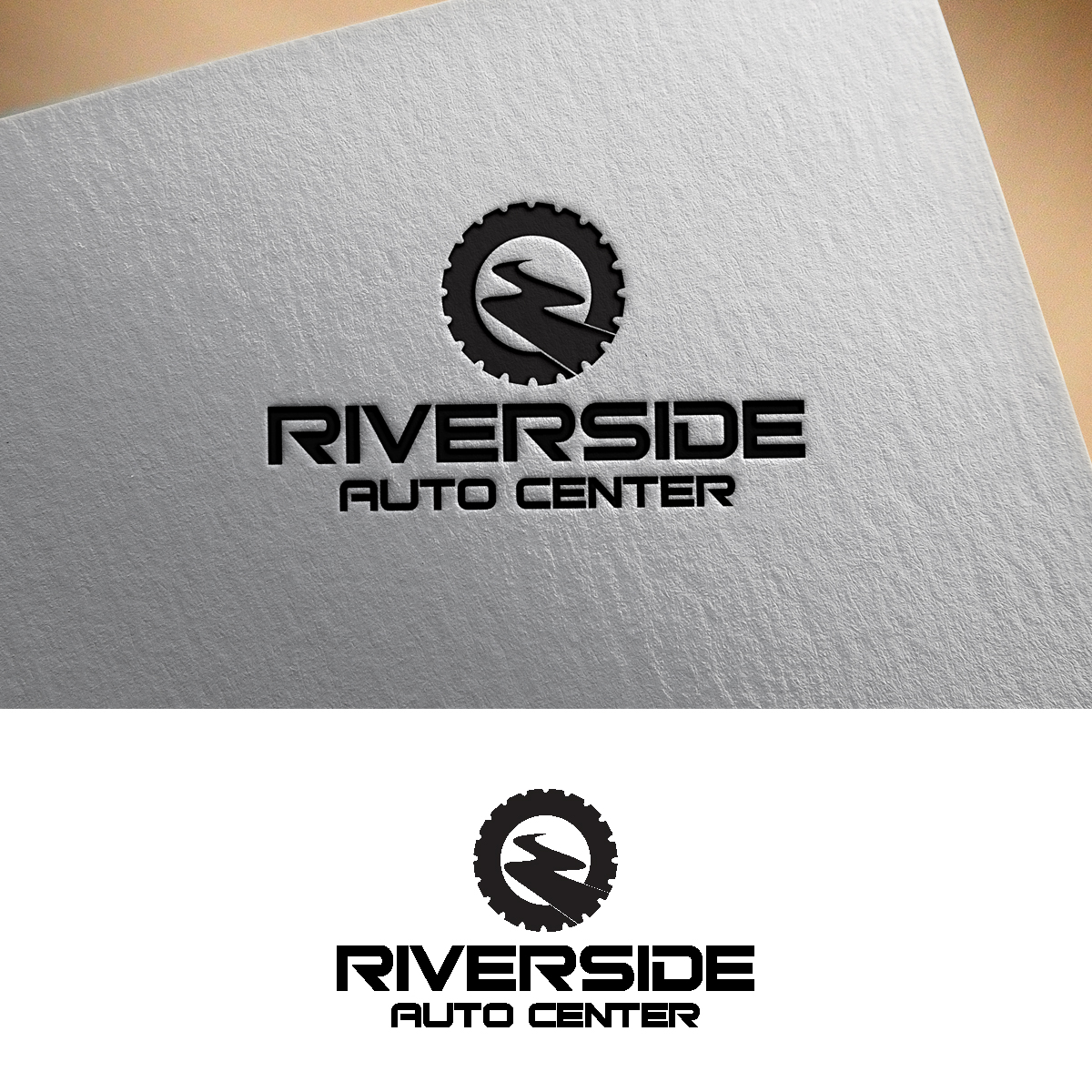 Logo Design for Riverside Auto Center by misscreative | Design #31958675