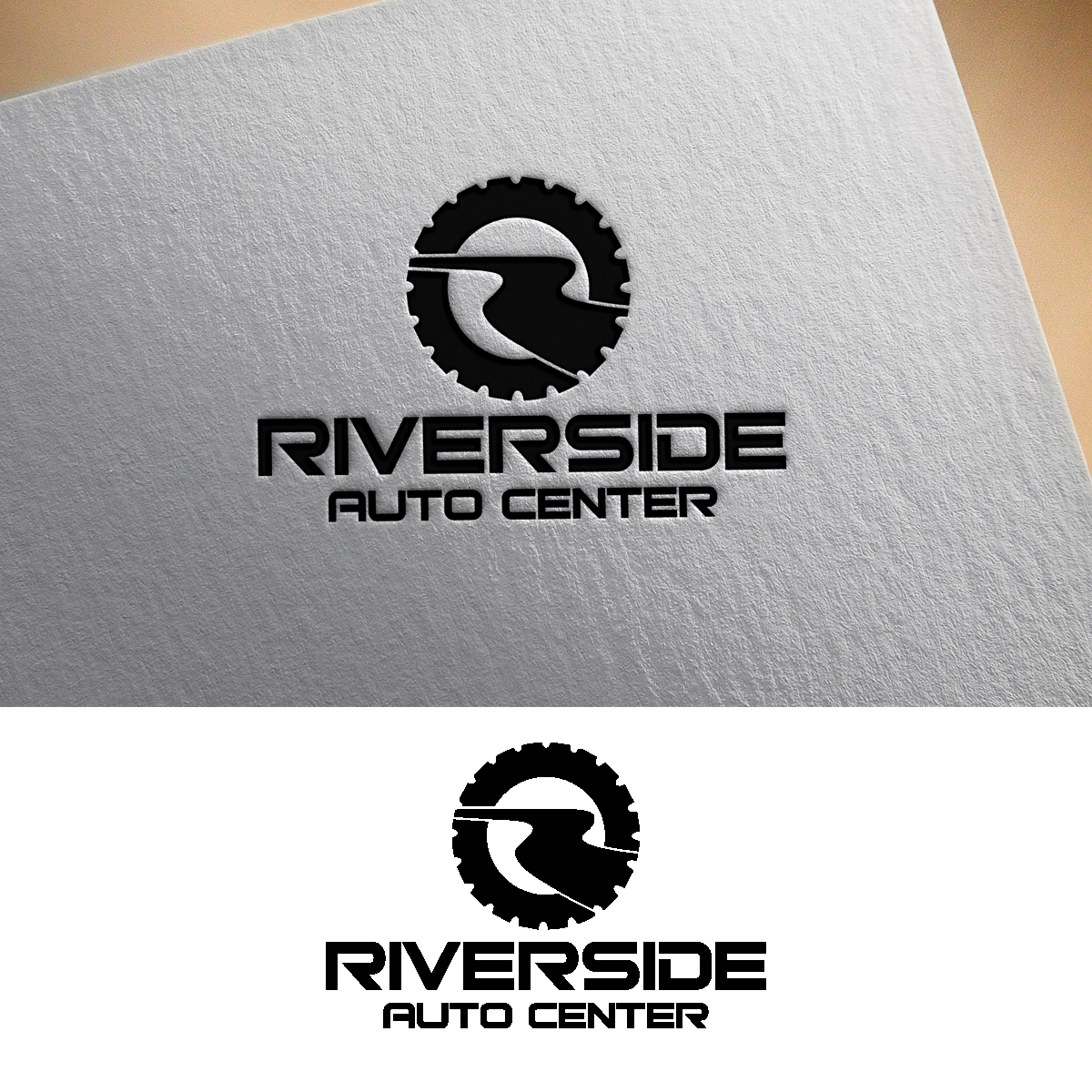 Logo Design for Riverside Auto Center by misscreative | Design #31958676