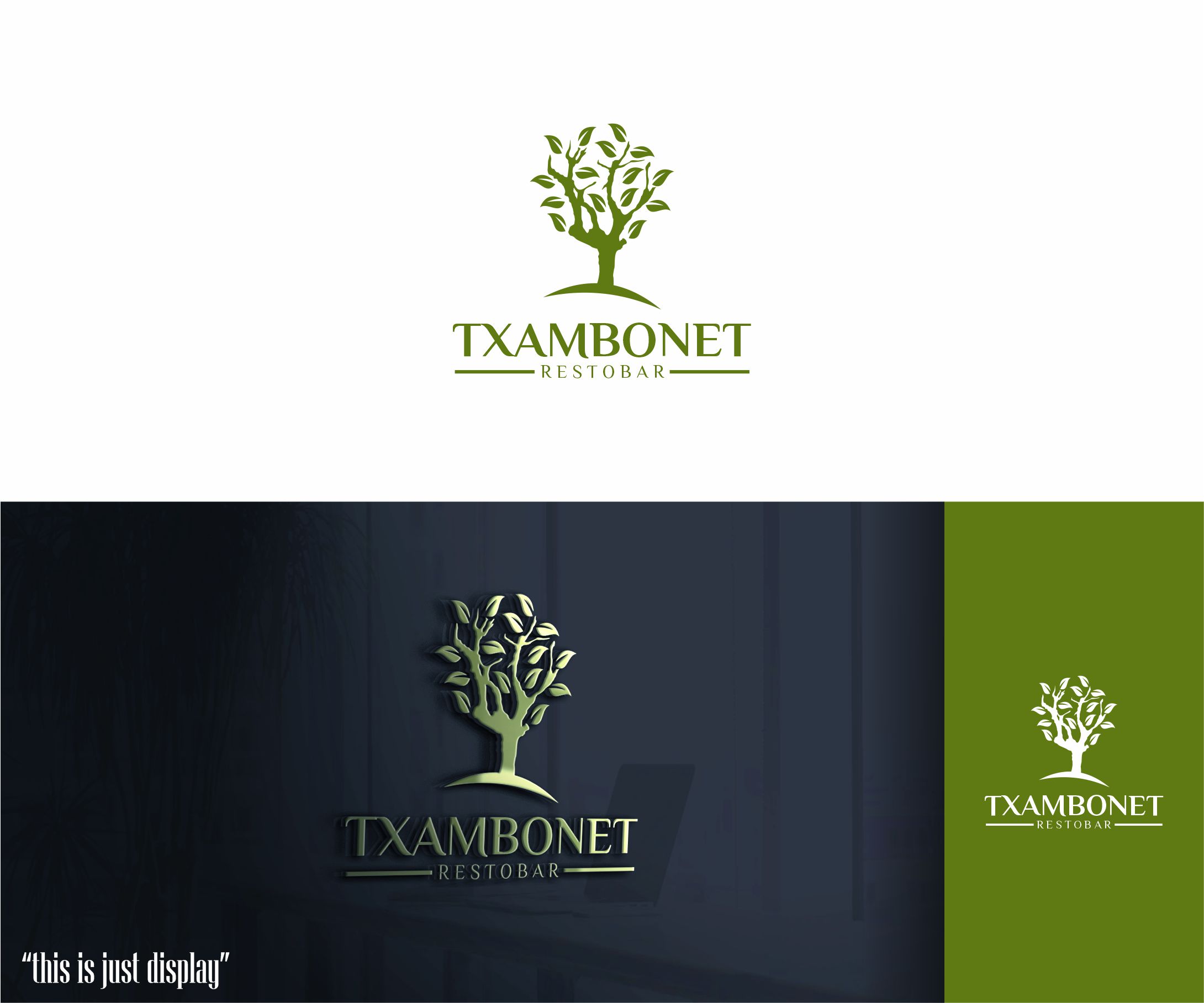 Serious, Modern, restauración Logo Design for TXAMBONET restobar by ...