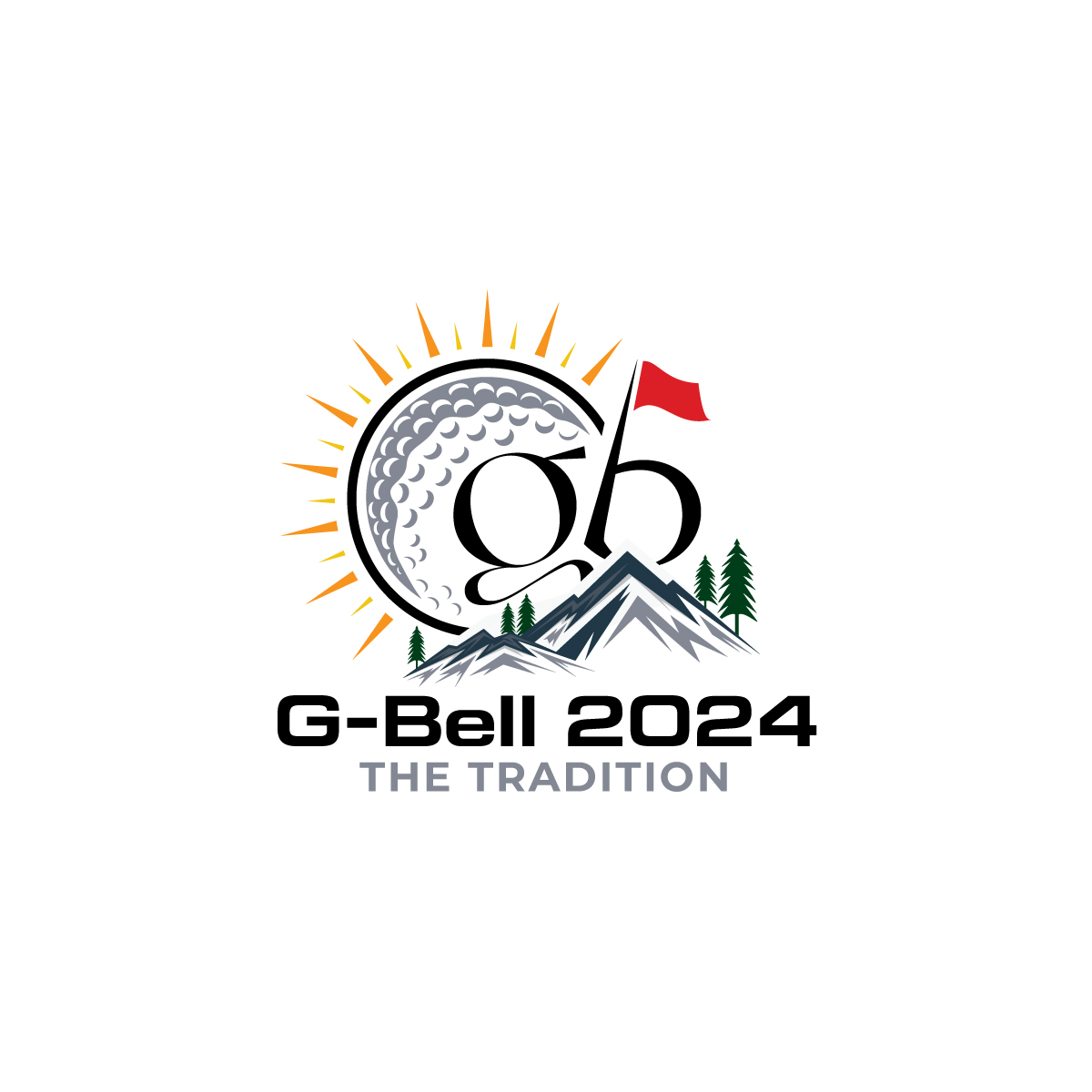 Bold, Modern, This is a friends annual Golf Tournament and trip Logo Design for G-Bell 2024 ...