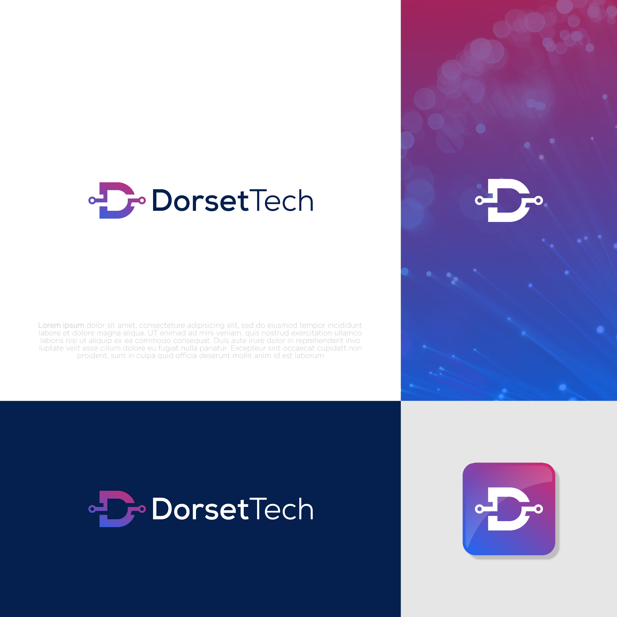 Bold, Playful, Website design Logo Design for Dorset Tech by cindaku ...