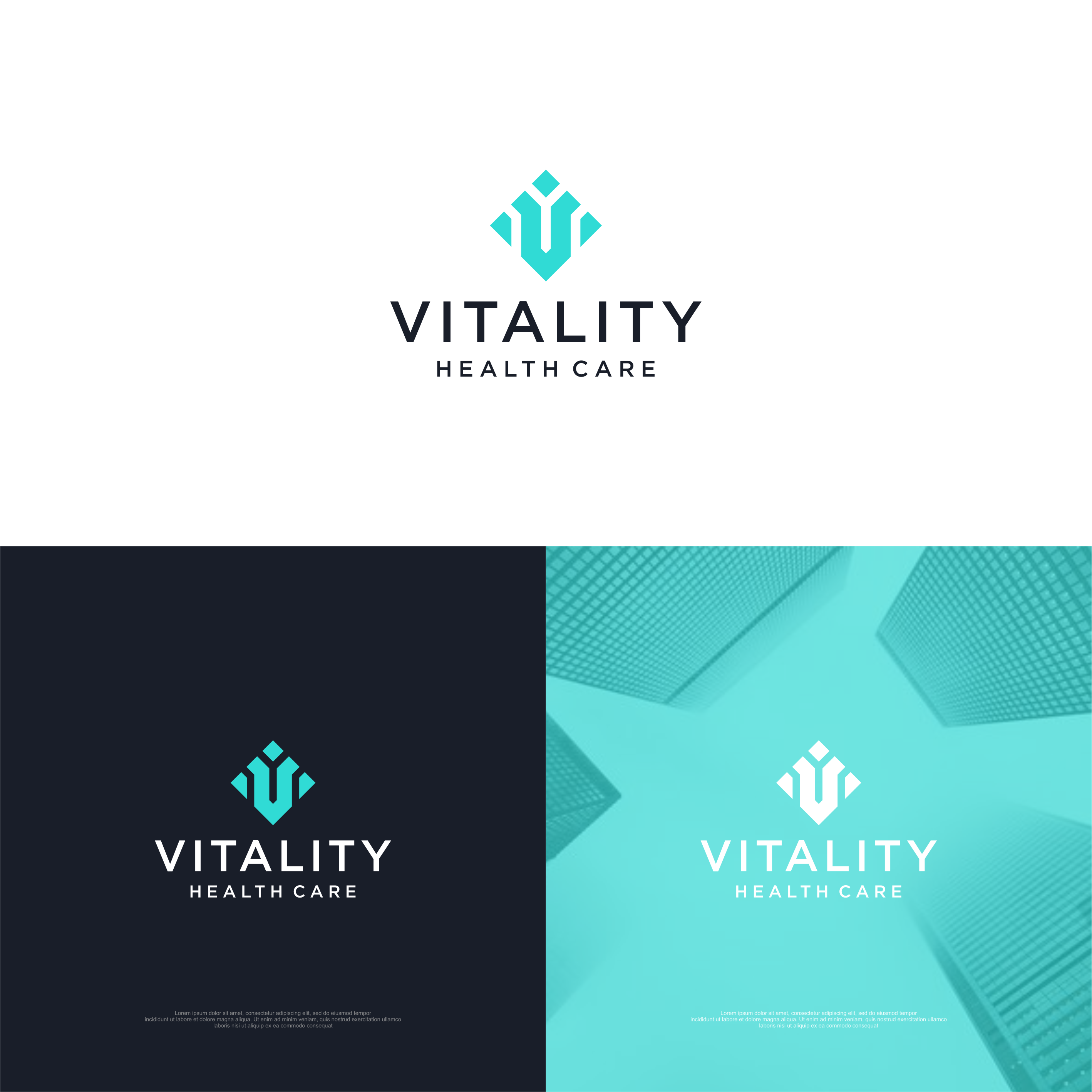 Professional, Serious, Health Care Logo Design for Vitality Health Care ...