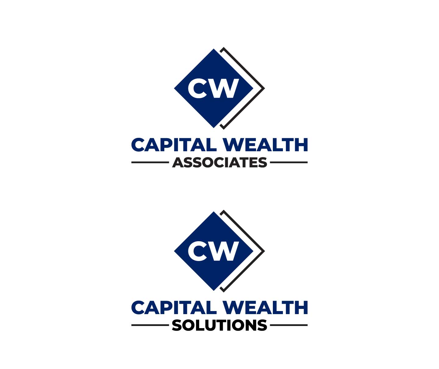 Professional, Upmarket, Finance Logo Design for Capital Wealth ...
