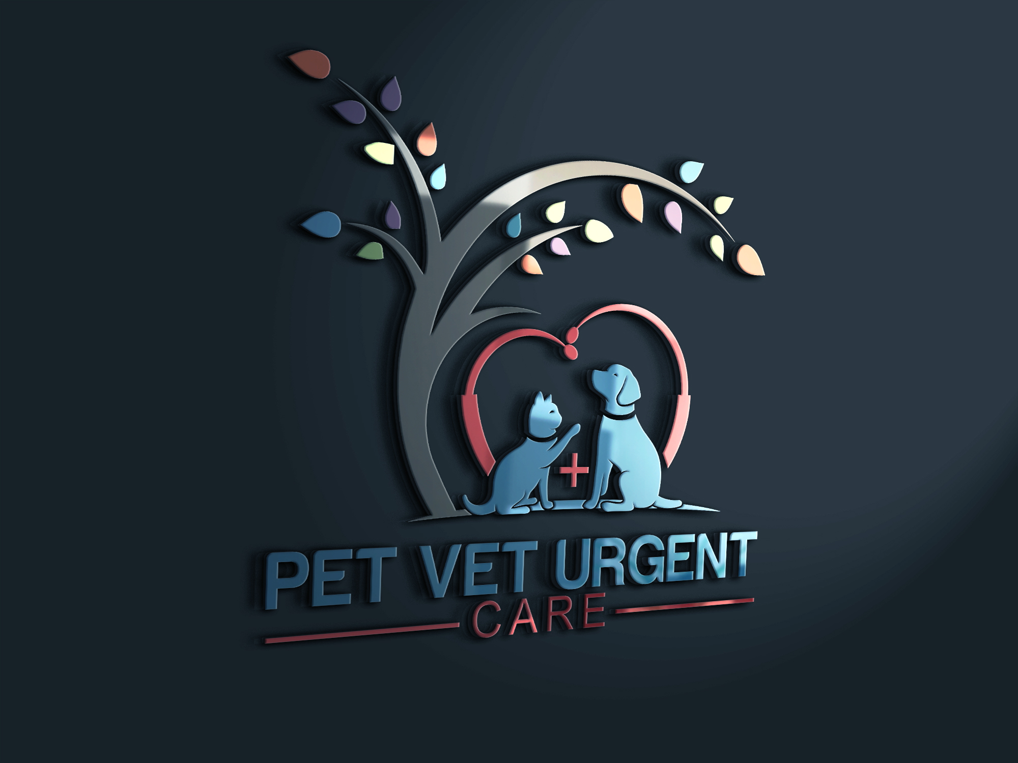 Professional, Bold, Veterinary/medical Logo Design for Pet Vet Urgent ...